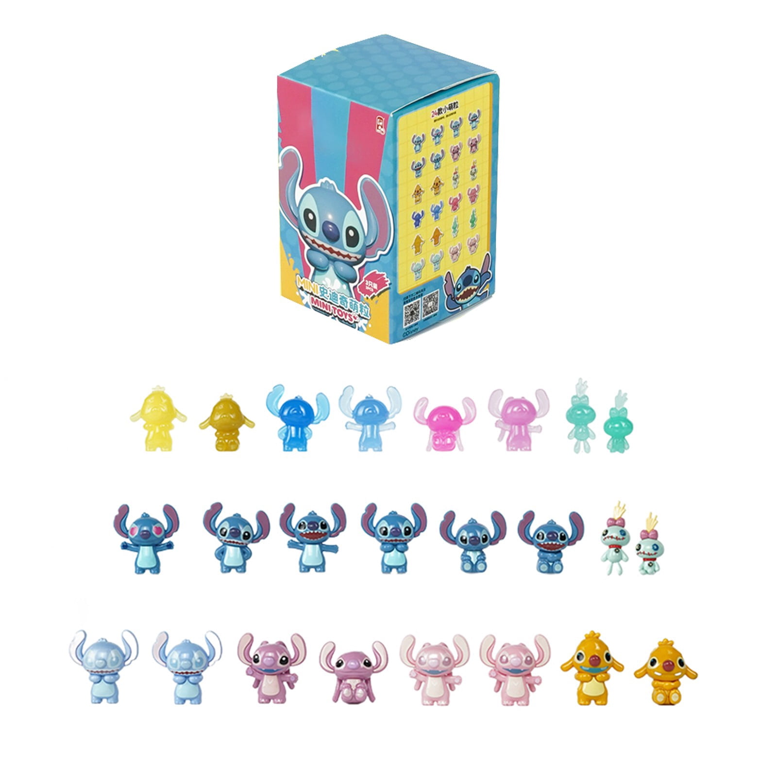 Stitch Mystery Box - Stitch Anime Game Figurine Character Model ...