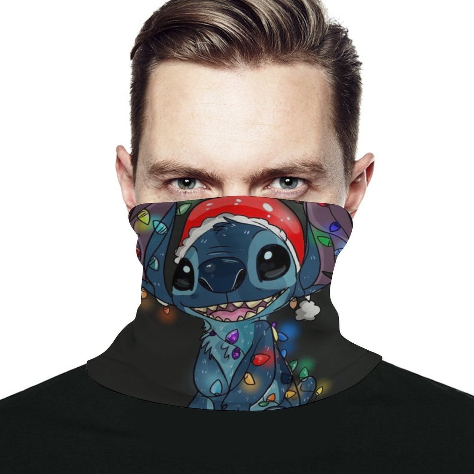 Stitch Neck Gaiter Face Cover for Men Women Anti-static for Outdoor ...