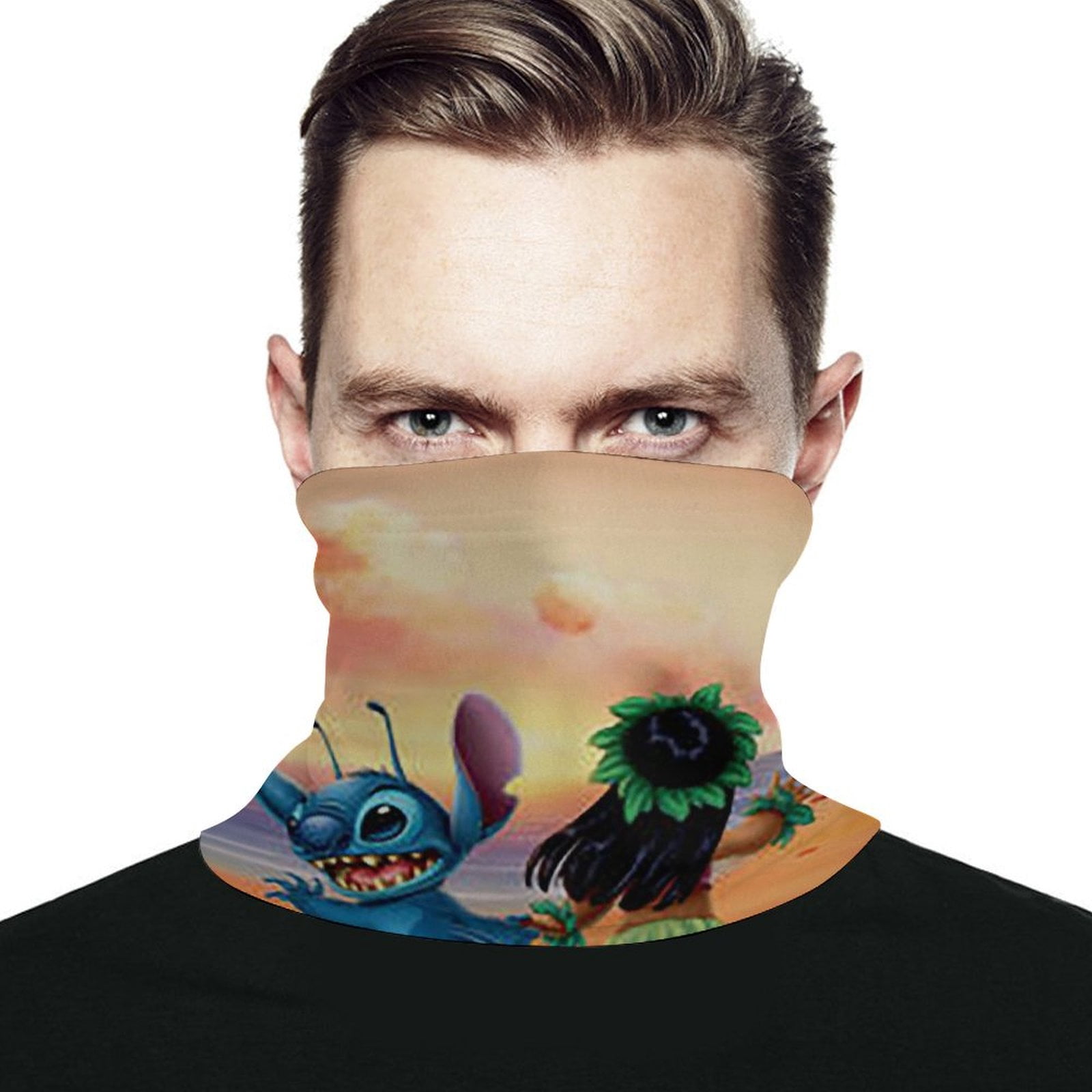 Stitch Neck Gaiter Face Cover for Men Women Anti-static for Outdoor ...