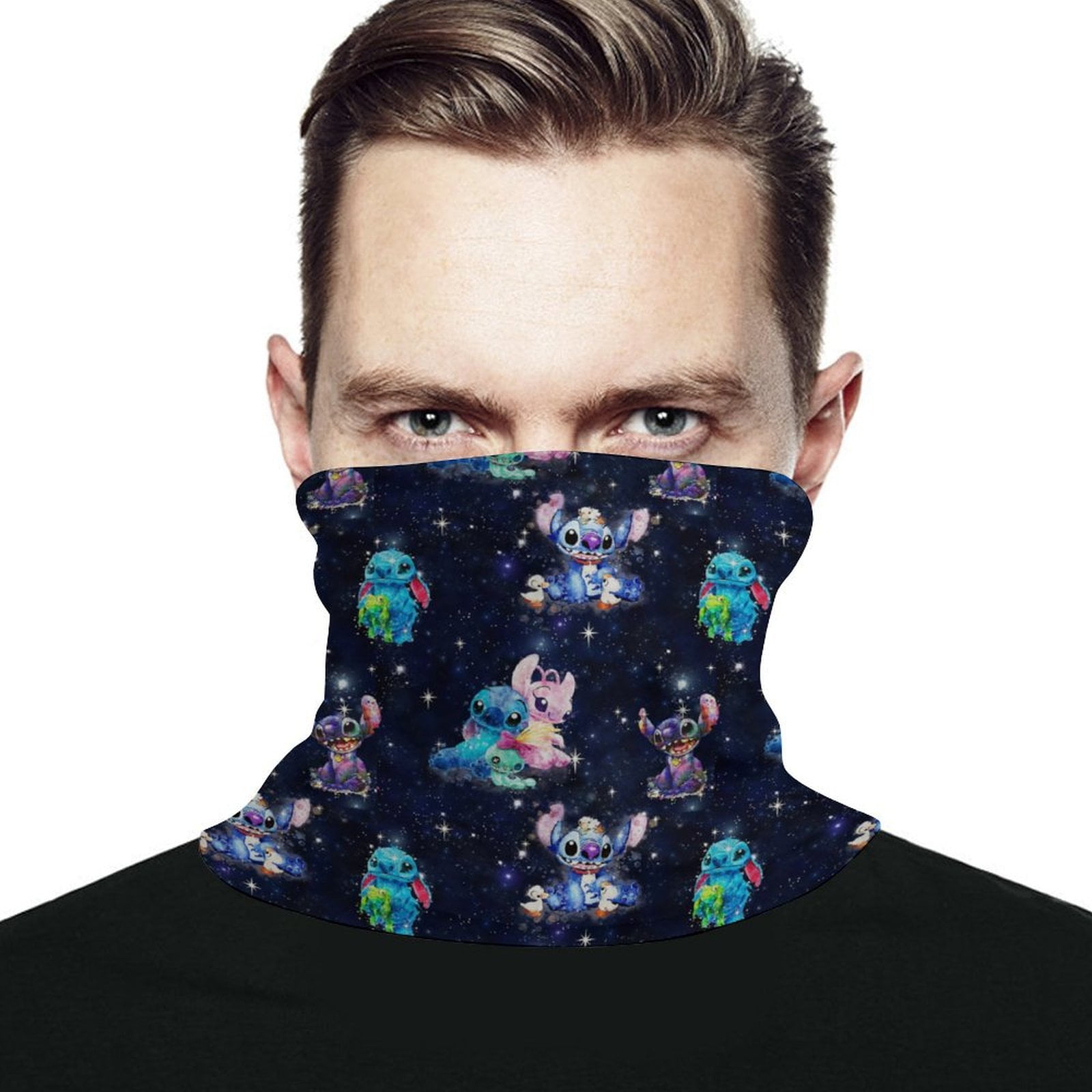 Stitch Neck Gaiter Face Cover for Men Women Anti-static for Outdoor ...