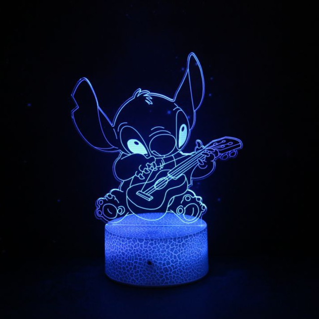 Stitch Night Lights, Stitch Gifts Children's Room Decoration, Christmas ...