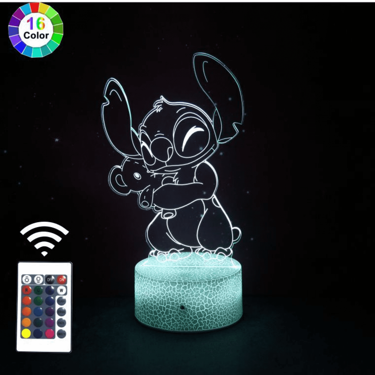 Stitch Night Lights, Stitch Gifts Children's Room Decoration, Christmas ...
