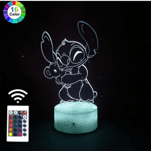Stitch Night Lights, Stitch Gifts Children's Room Decoration, Christmas ...