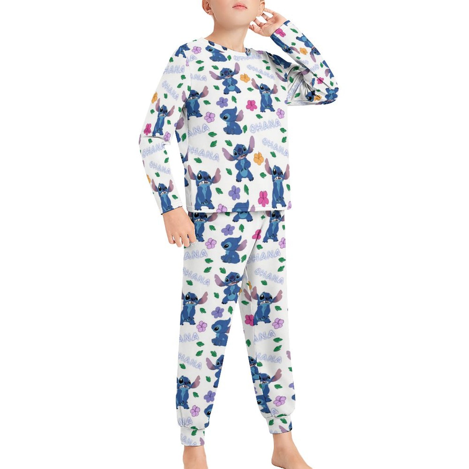 Stitch OHANA CHANA Boys Pajamas for Toddler Clothes Set Planet Train ...