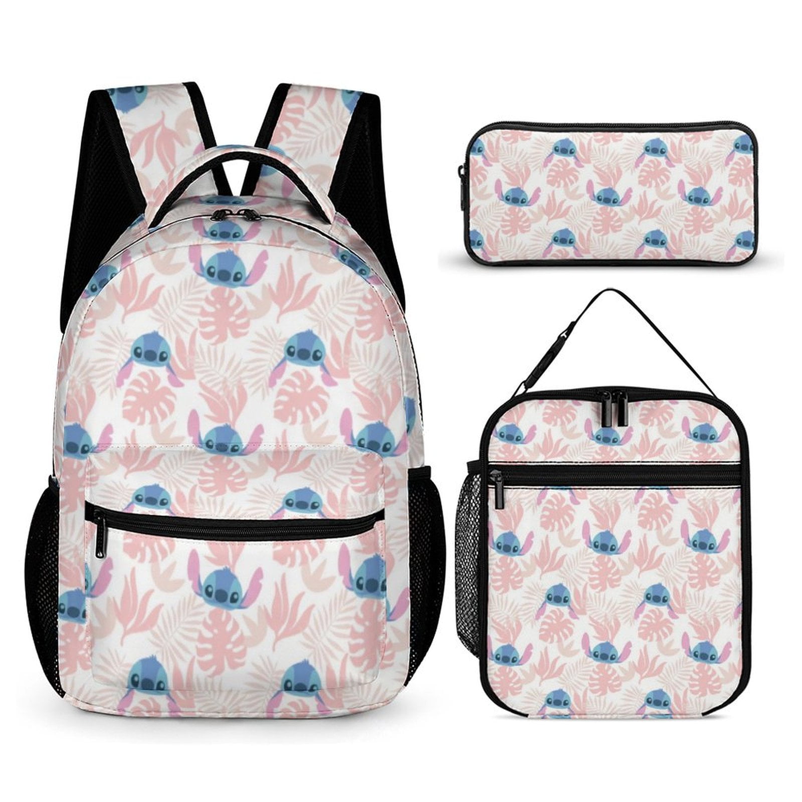 Stitch Ohana Collection 3 Pcs Backpacks Set with Thermal Insulated ...