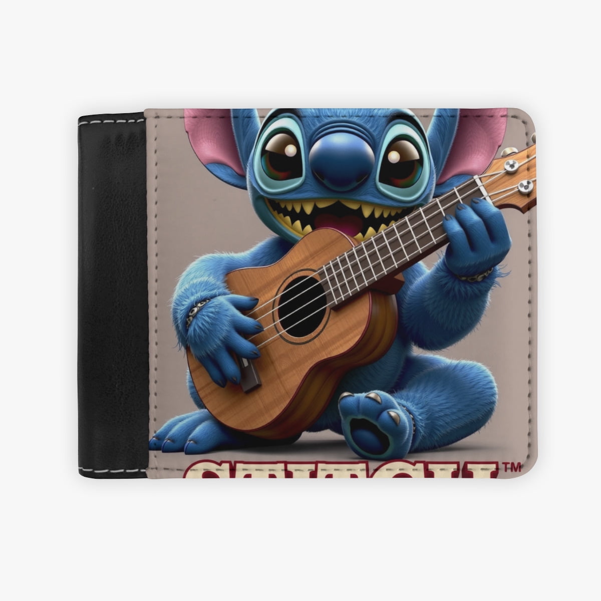 Stitch PU Bifold Wallet for Boys Girls, 4.64 x 3.71 Inches - Walmart.com