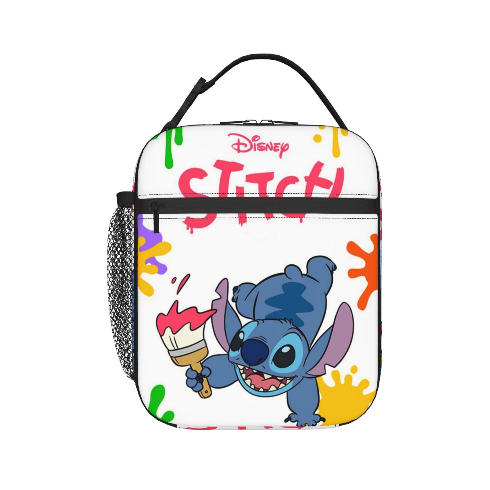 Stitch Paint Lunch Box for Women & Men Adult Insulated Lunch Bag,Small Leakproof Cooler Food ...