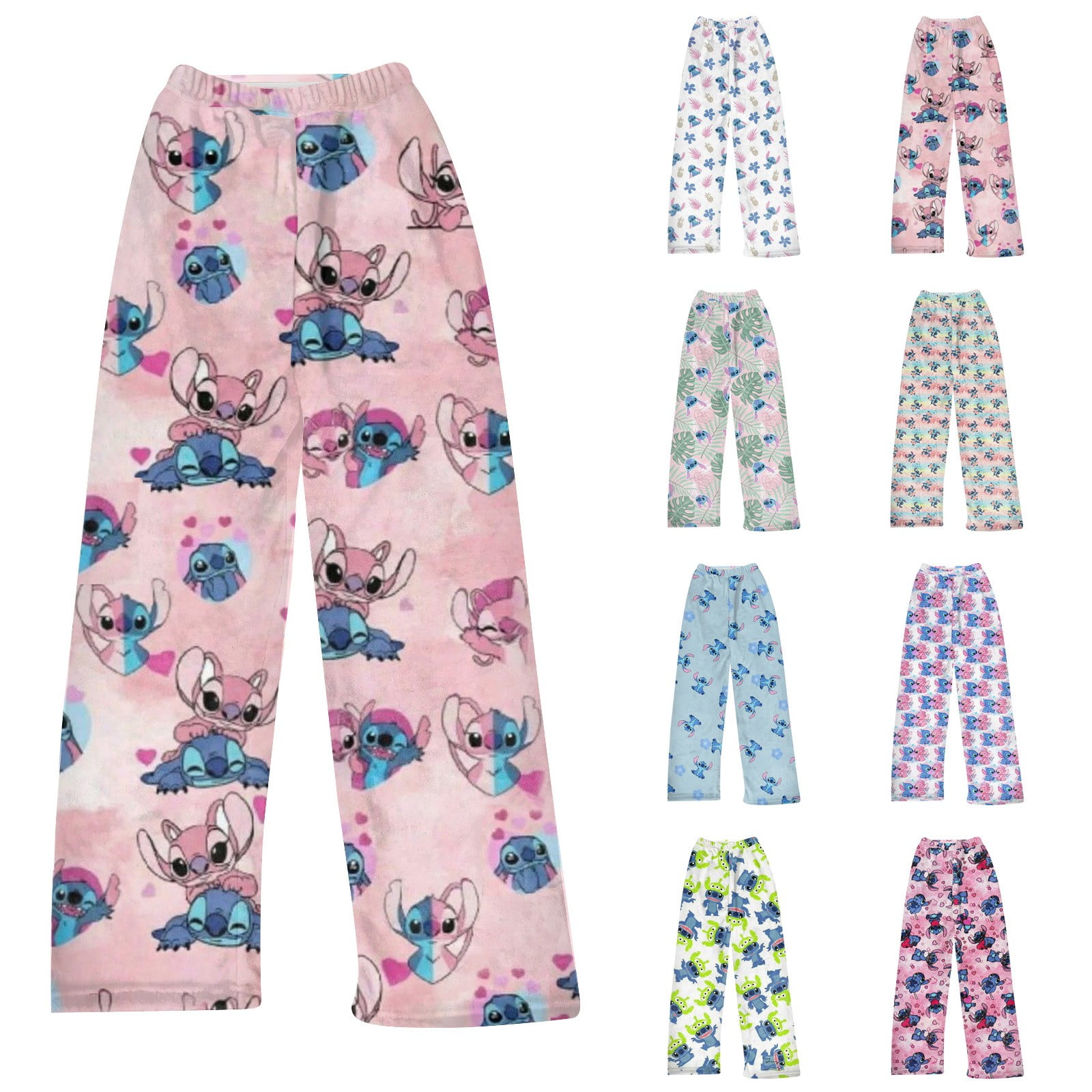 Stitch Pajama Pants for Women, Soft Stitch Pajama Pants Skin-Friendly ...