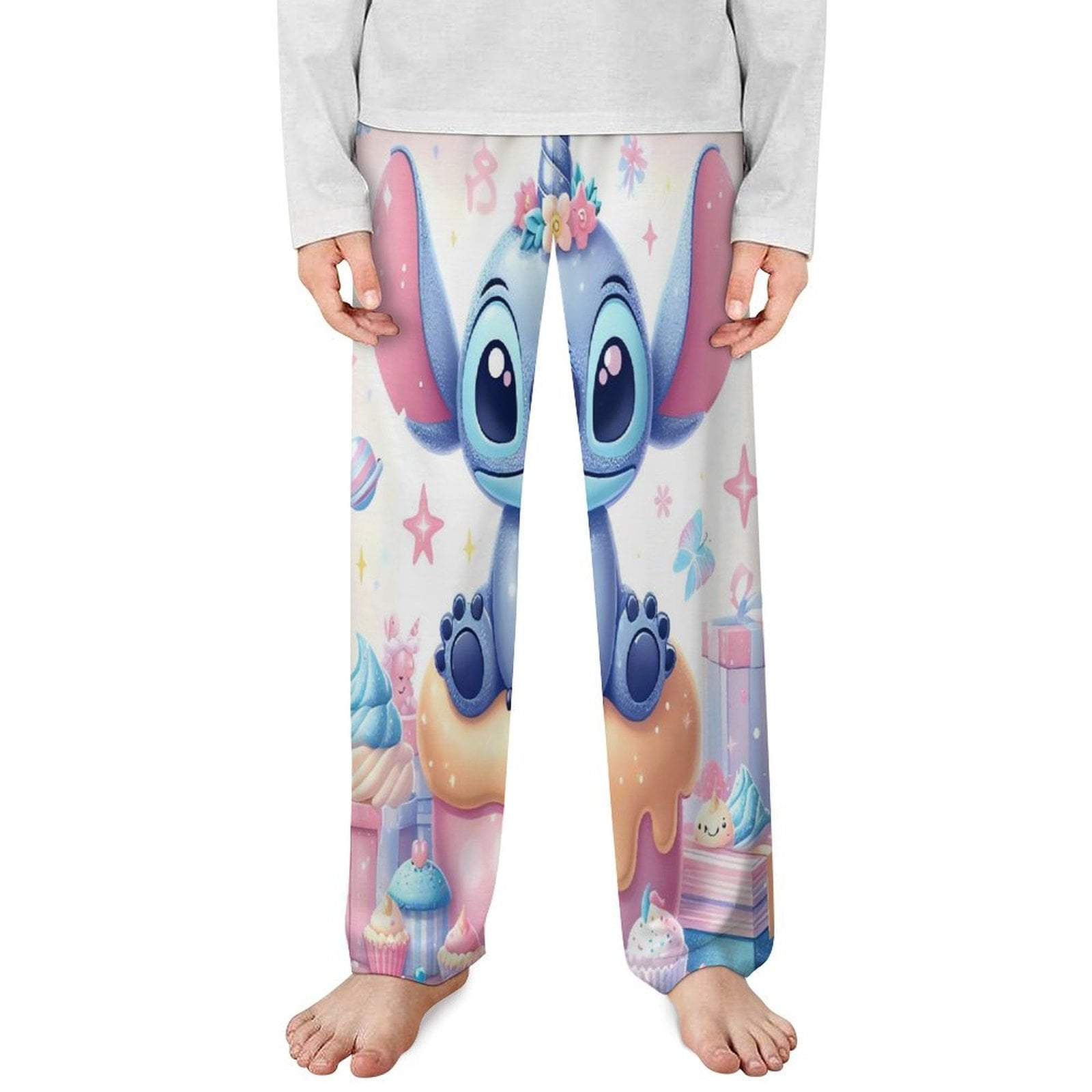 Stitch Pajama Pants for Gils Boys Kids Cute Sleep Bottoms Stitch Merch ...