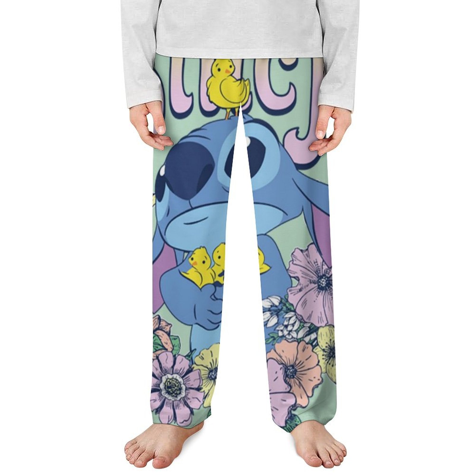 Stitch Pajama Pants for Gils Boys Kids Cute Sleep Bottoms Stitch Merch ...