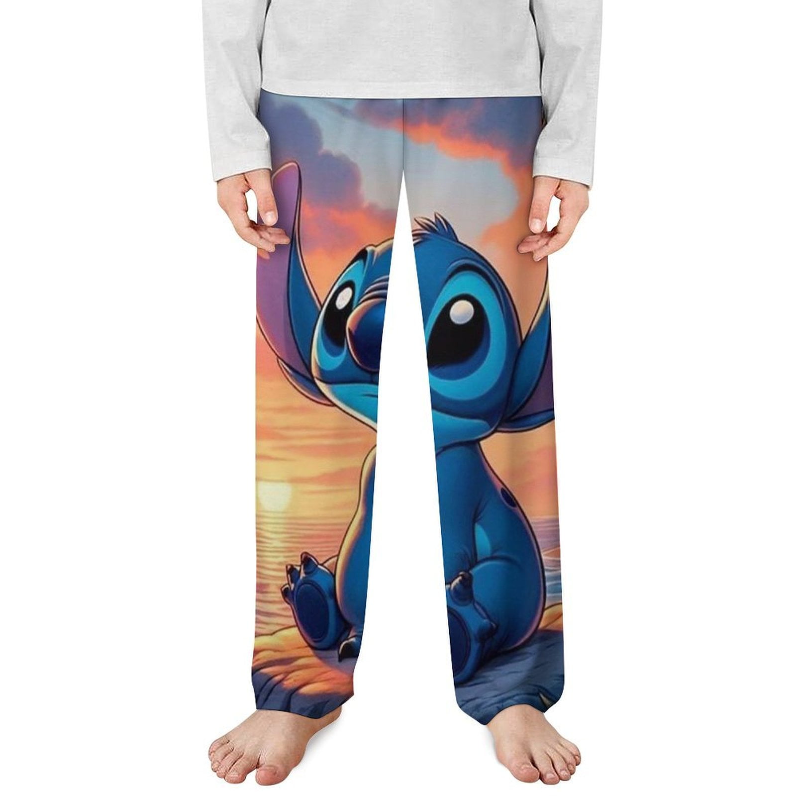Stitch Pajama Pants for Gils Boys Kids Cute Sleep Bottoms Stitch Merch ...