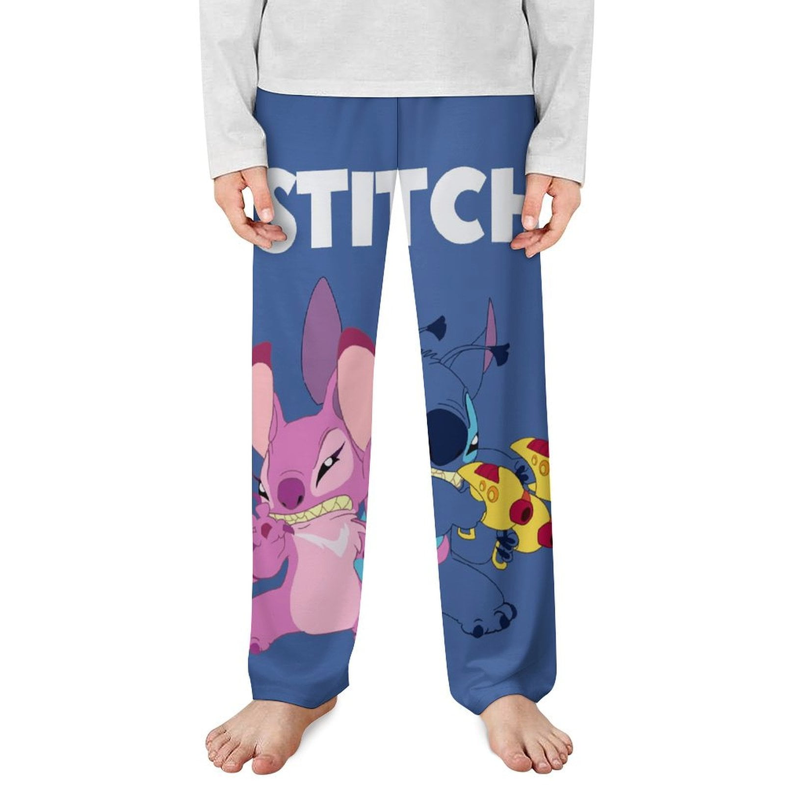 Stitch Pajama Pants for Gils Boys Kids Cute Sleep Bottoms Stitch Merch ...