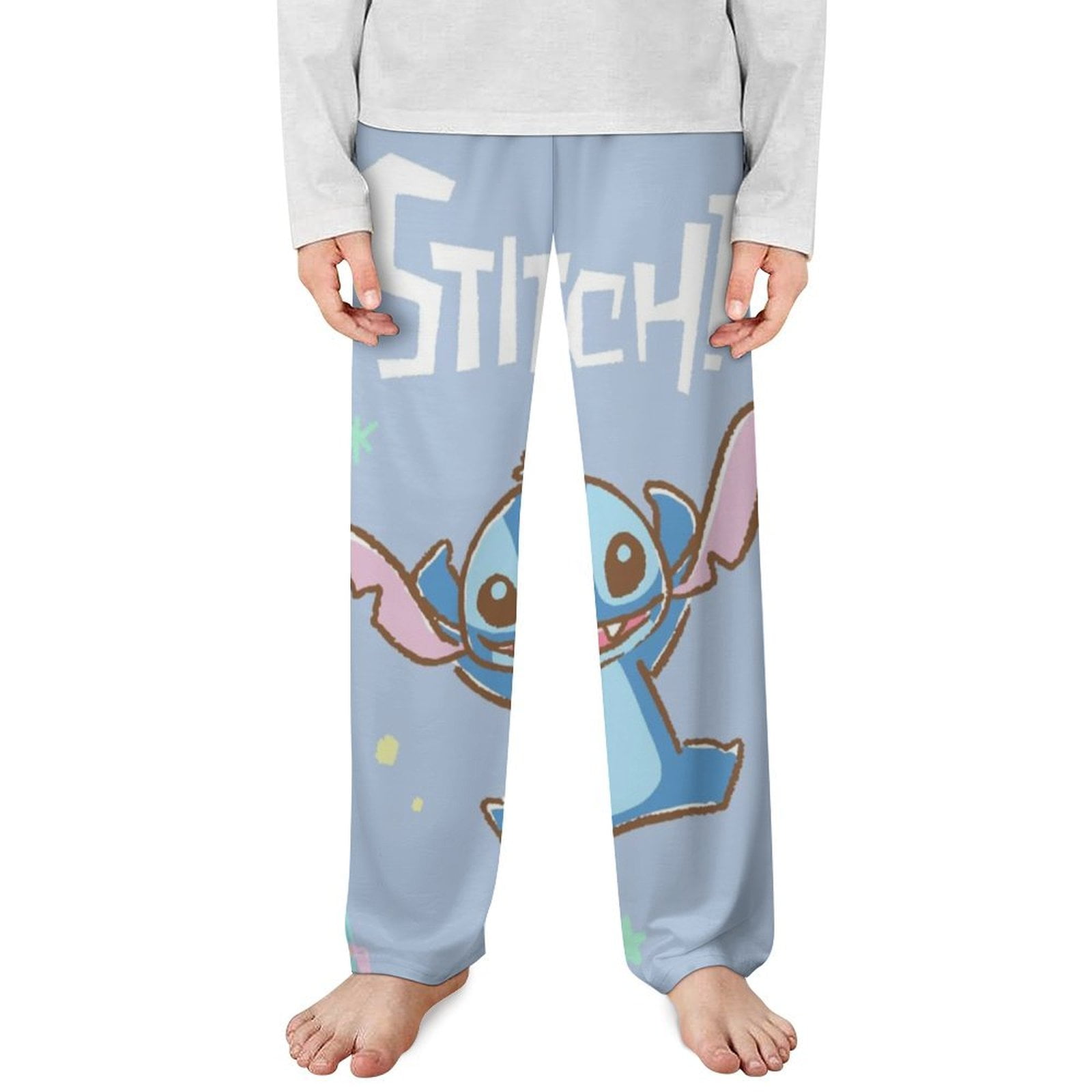 Stitch Pajama Pants for Gils Boys Kids Cute Sleep Bottoms Stitch Merch ...