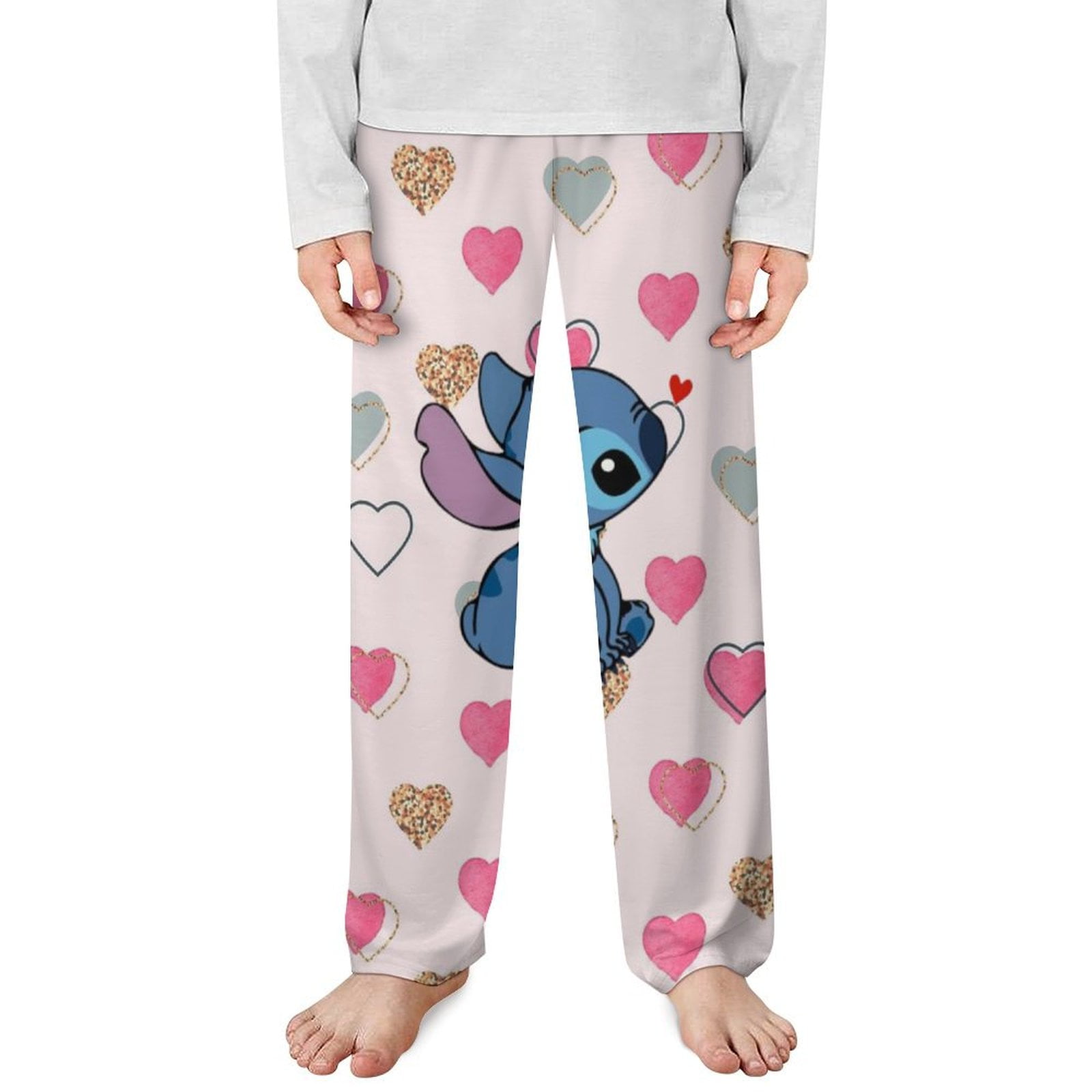 Stitch Pajama Pants for Gils Boys Kids Cute Sleep Bottoms Stitch Merch ...