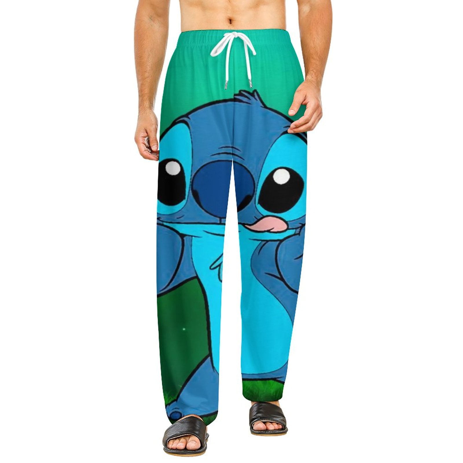 Stitch Pajama Pants for Men Women Funny All Over Print Adult Couple ...
