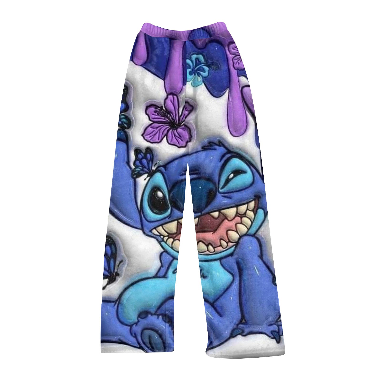 Stitch Pajamas Pants Colorful Kids' Cartoon Character Pajama Pants Soft ...