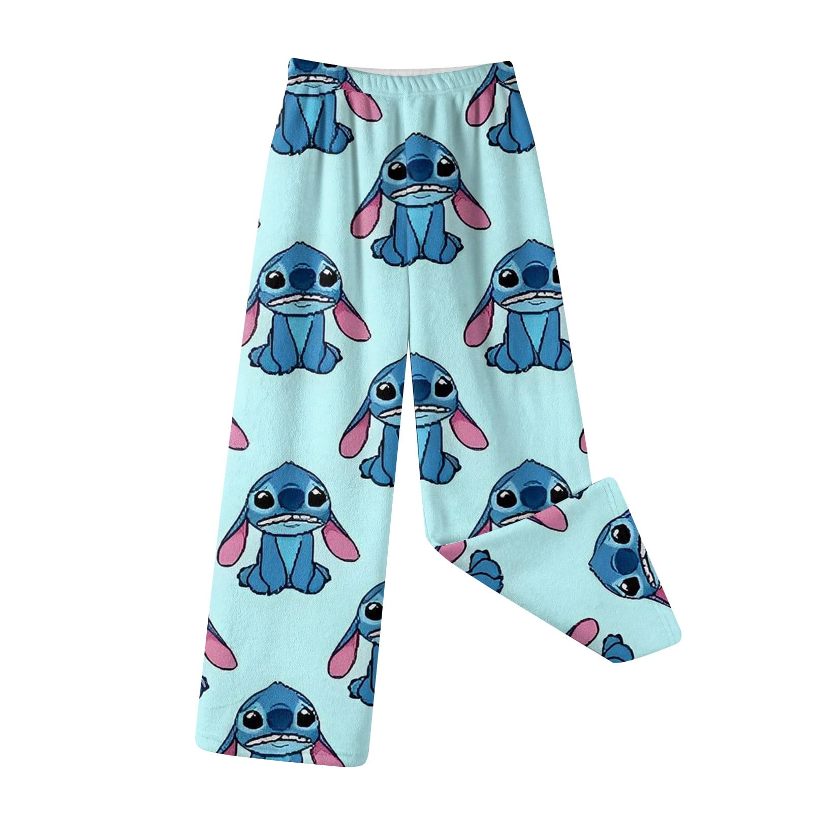 Stitch Pajamas Pants Cozy Women's Lounge Pants with Fun Cartoon Print ...