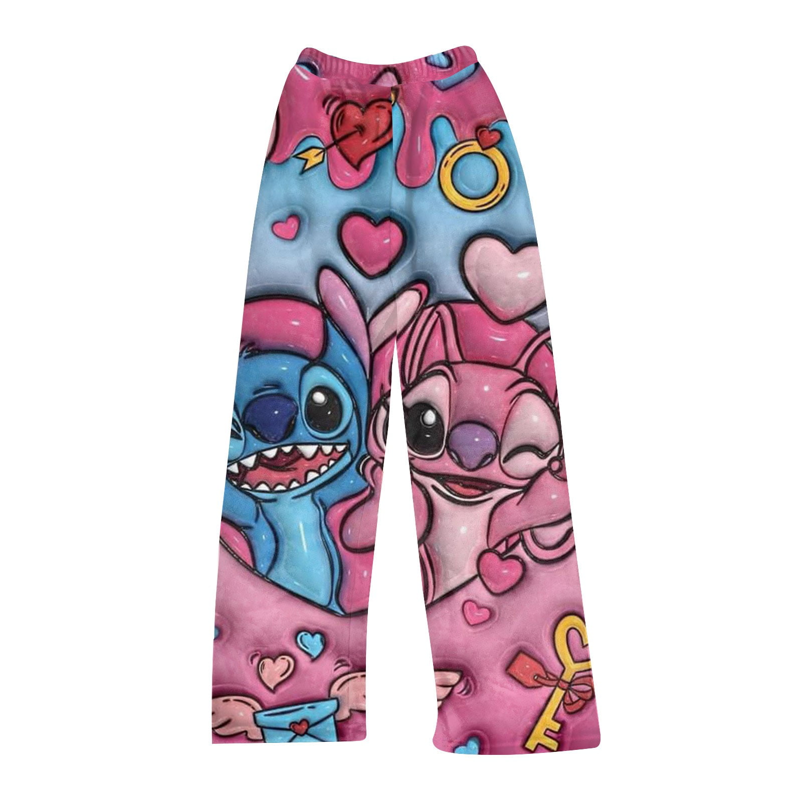 Stitch Pajamas Pants For Family Colorful Kids' Cartoon Character Pajama ...