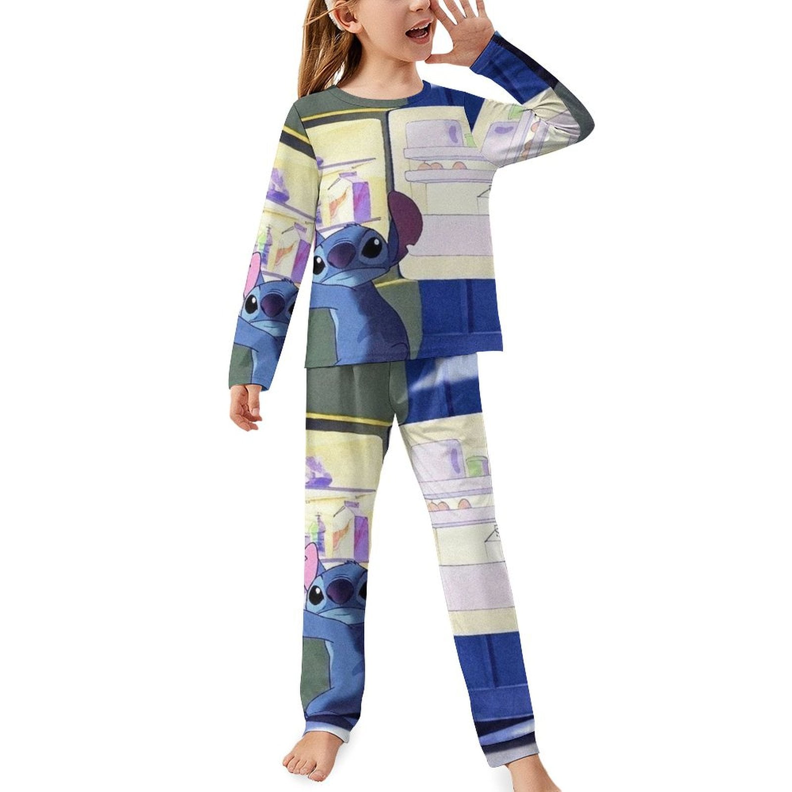 Stitch Pajamas Set for Gils Boys Kids Cute PJ Sets Stitch Merch ...
