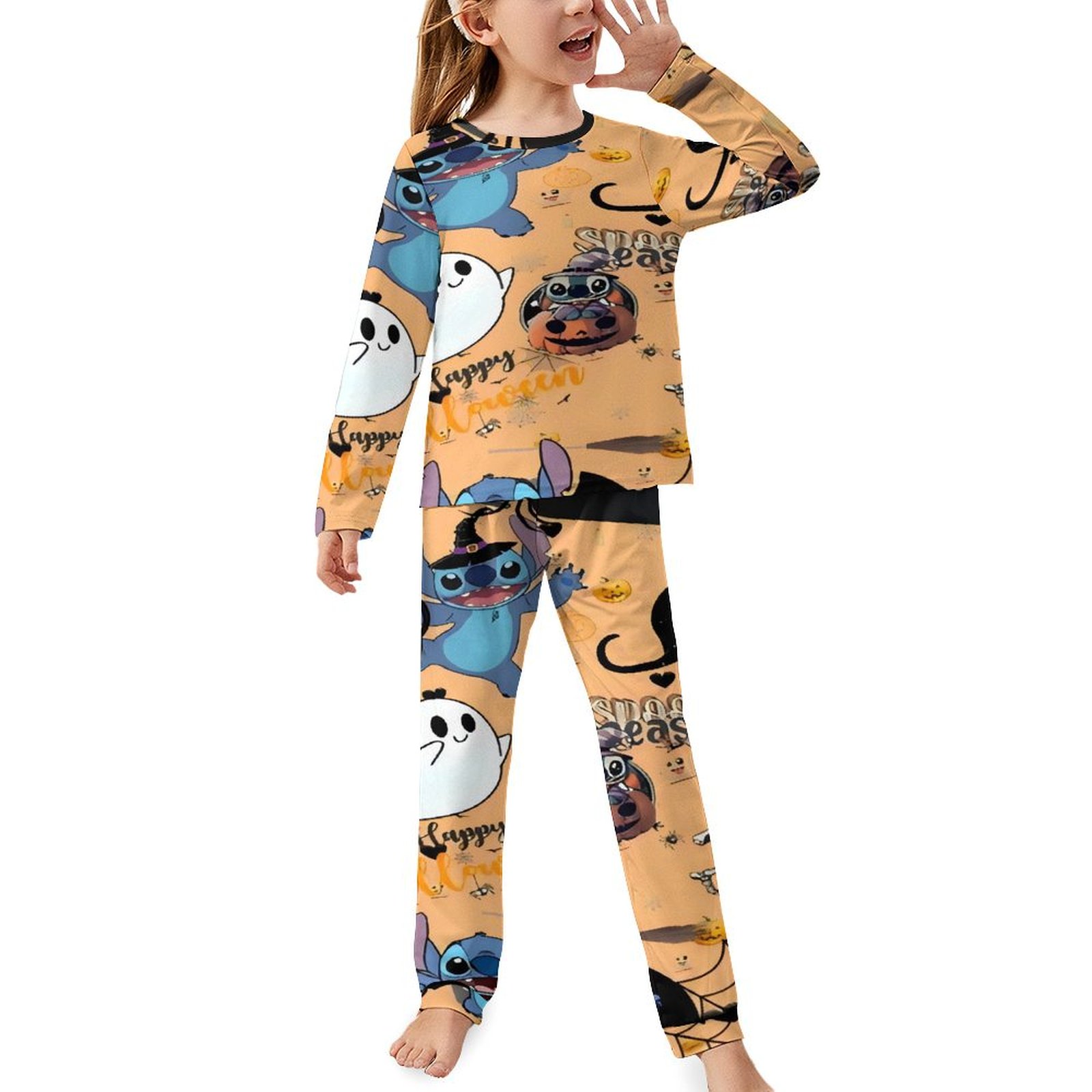 Stitch Pajamas Set for Gils Boys Kids Cute PJ Sets Stitch Merch ...
