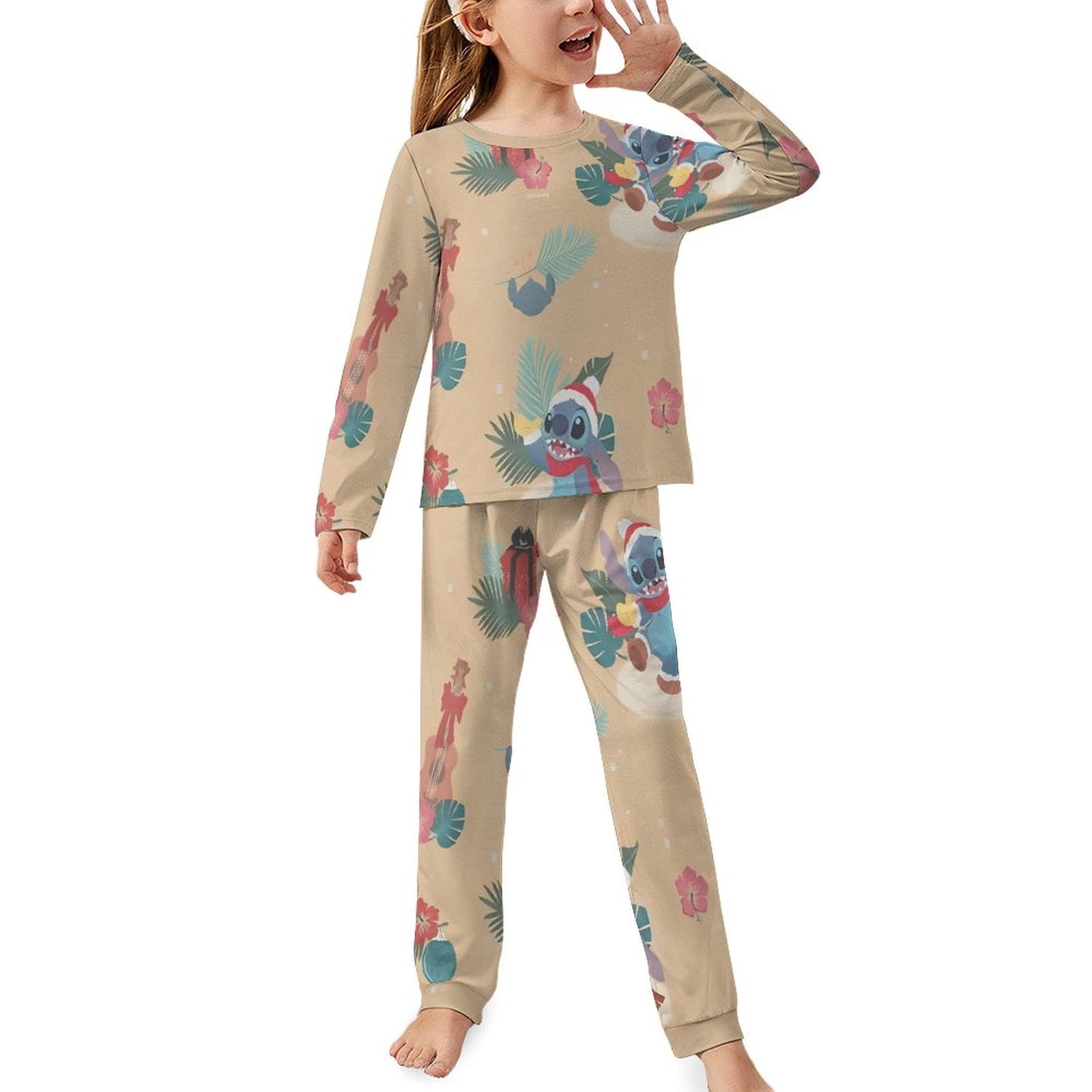 Stitch Pajamas Set for Gils Boys Kids Cute PJ Sets Stitch Merch ...