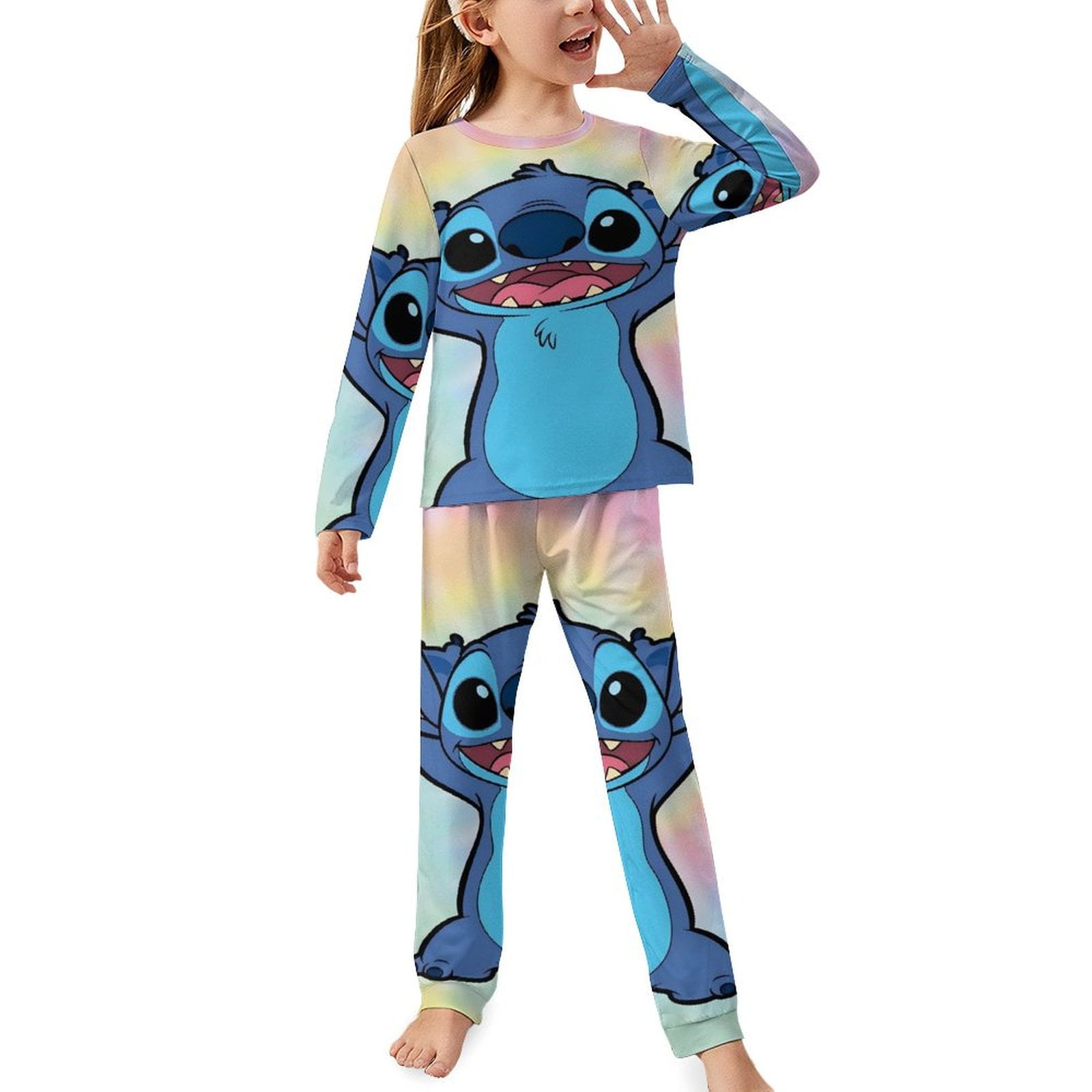 Stitch Pajamas Set for Gils Boys Kids Cute PJ Sets Stitch Merch ...