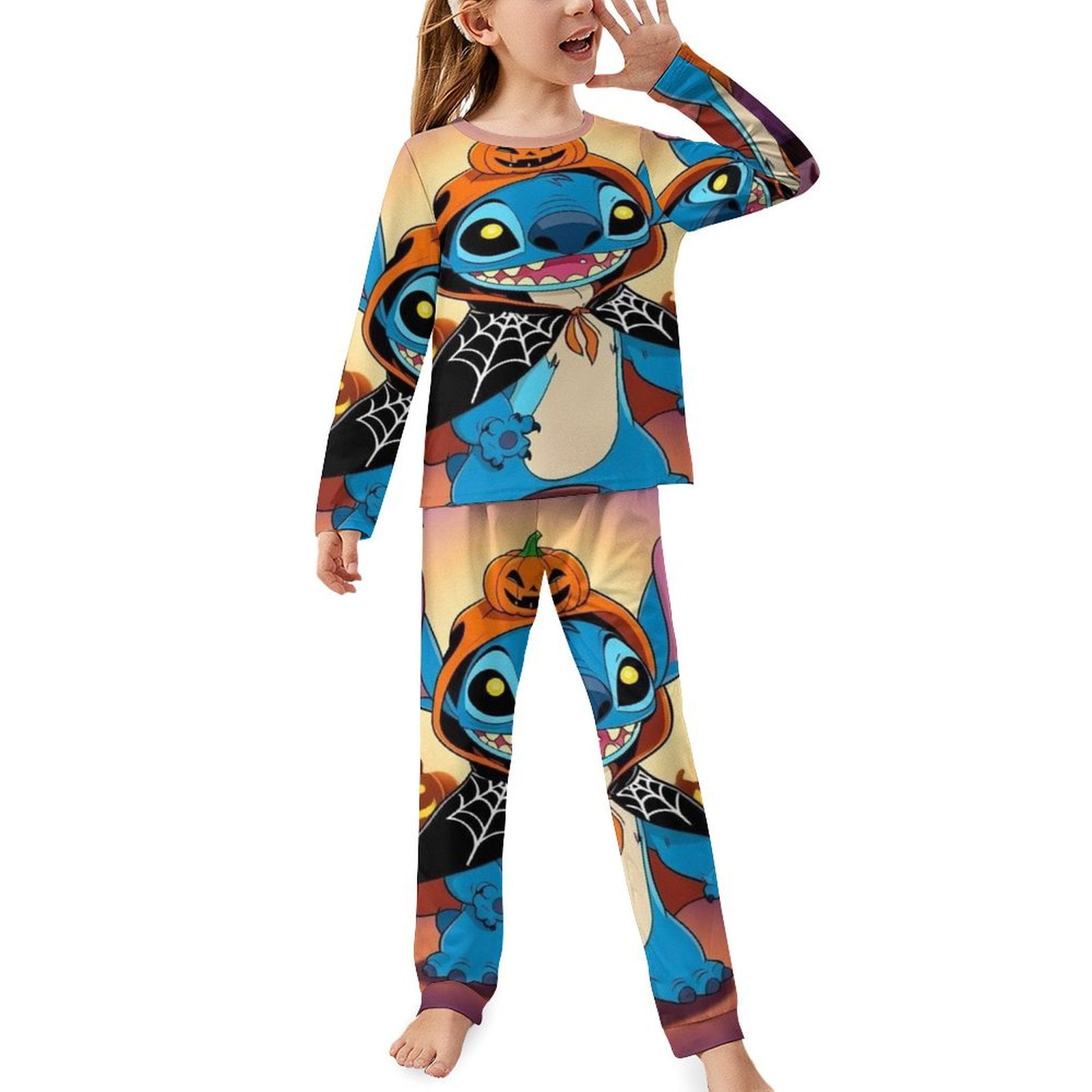 Stitch Pajamas Set for Gils Boys Kids Cute PJ Sets Stitch Merch ...