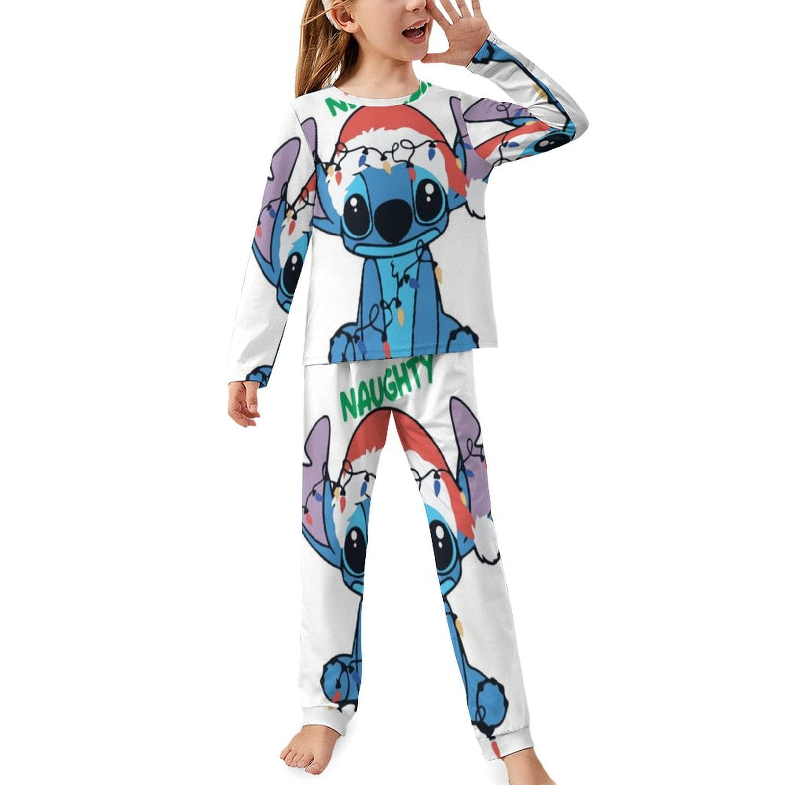 Stitch Pajamas Set for Gils Boys Kids Cute PJ Sets Stitch Merch ...