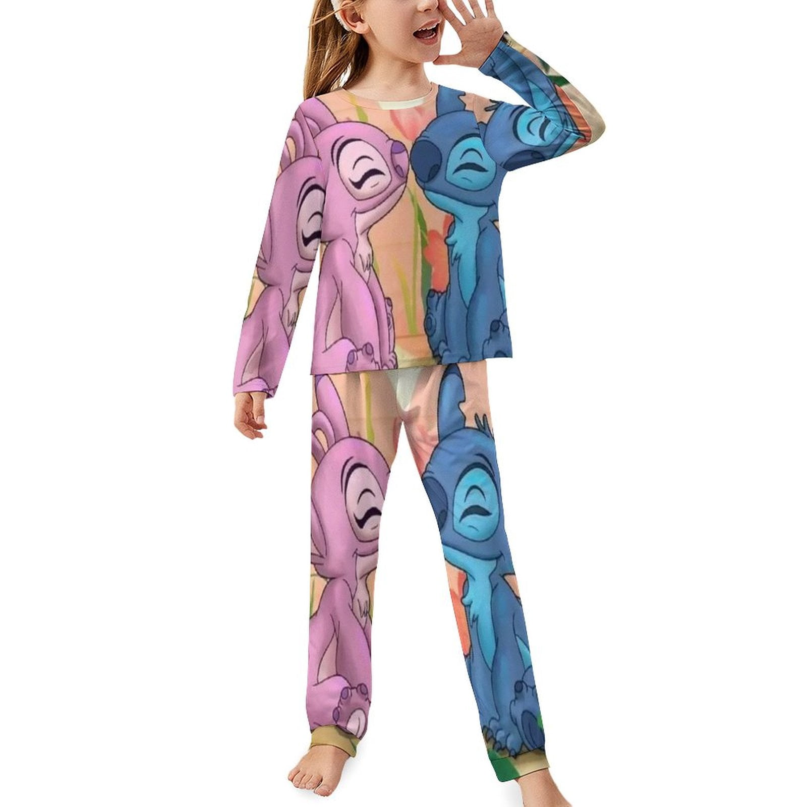 Stitch Pajamas Set for Gils Boys Kids Cute PJ Sets Stitch Merch ...