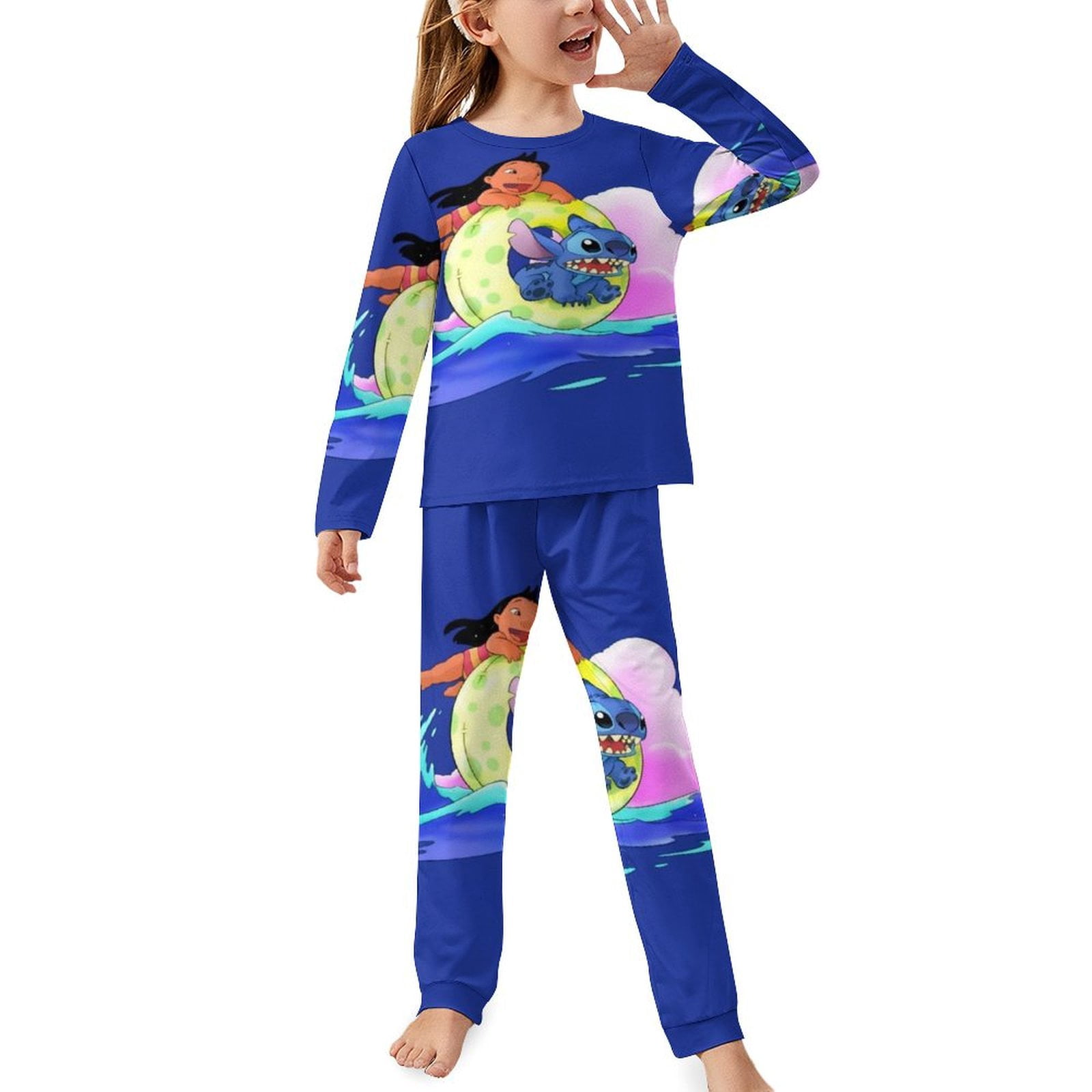 Stitch Pajamas Set for Gils Boys Kids Cute PJ Sets Stitch Merch ...