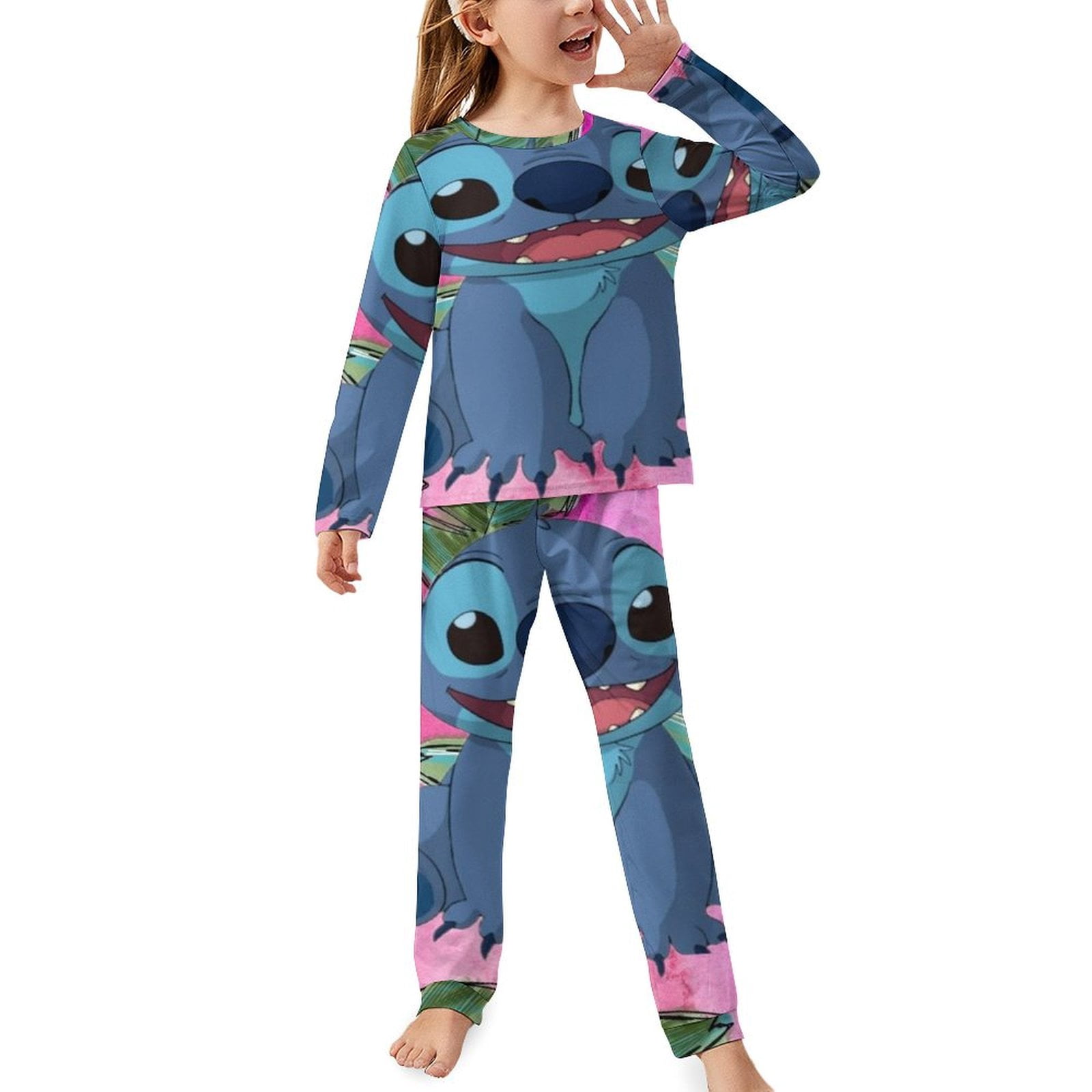 Stitch Pajamas Set for Gils Boys Kids Cute PJ Sets Stitch Merch ...