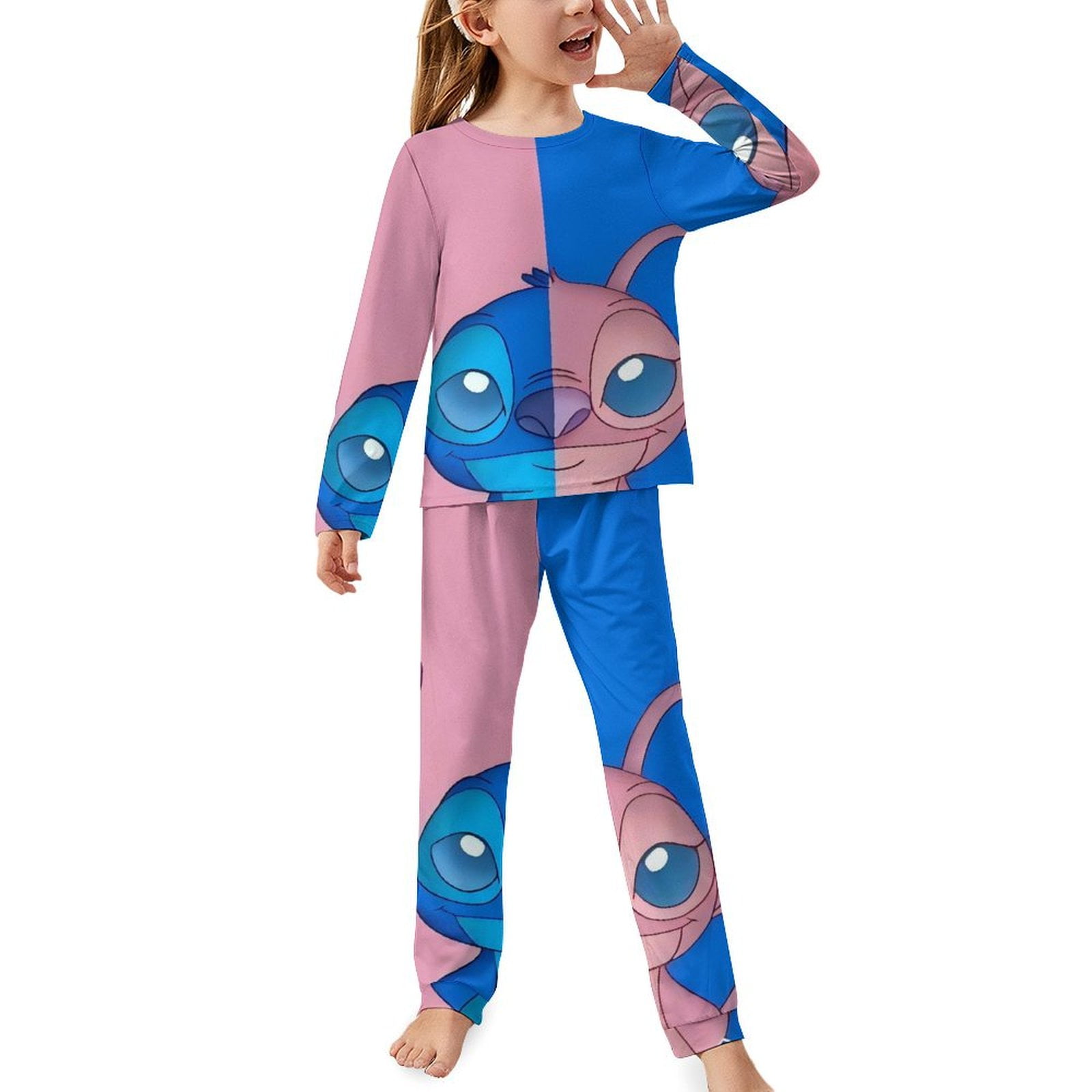 Stitch Pajamas Set for Gils Boys Kids Cute PJ Sets Stitch Merch ...