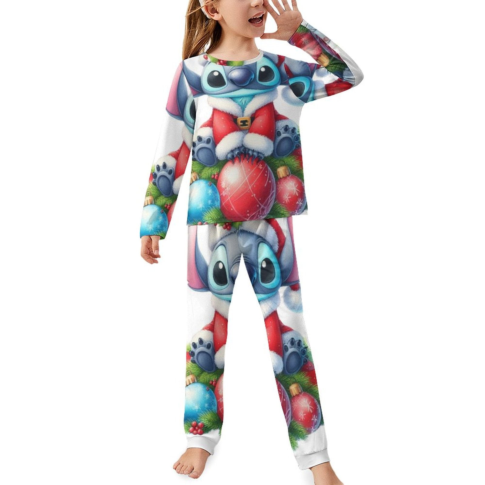 Stitch Pajamas Set for Gils Boys Kids Cute PJ Sets Stitch Merch ...