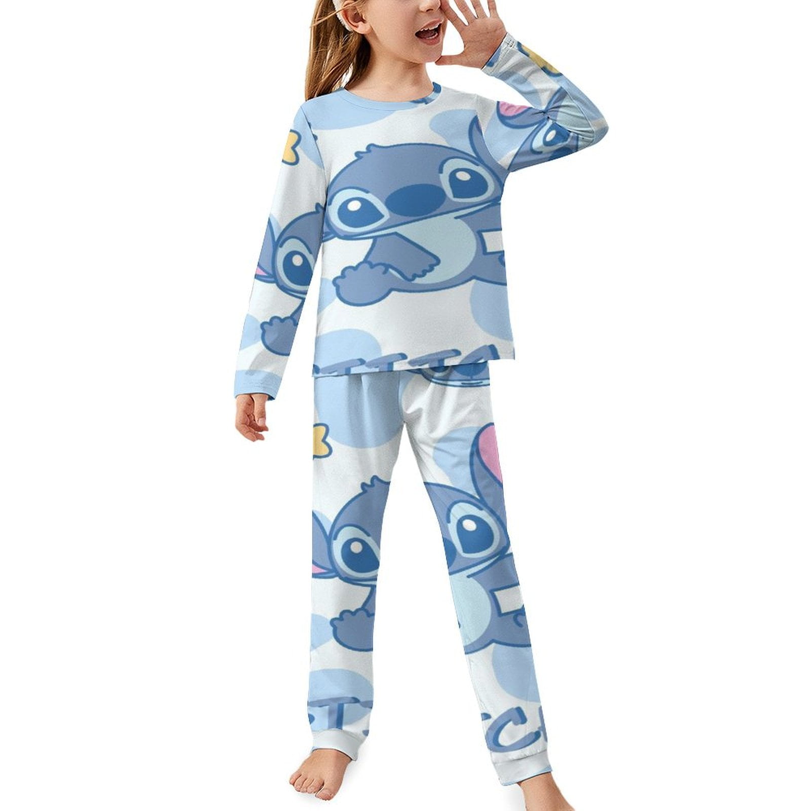 Stitch Pajamas Set for Gils Boys Kids Cute PJ Sets Stitch Merch ...