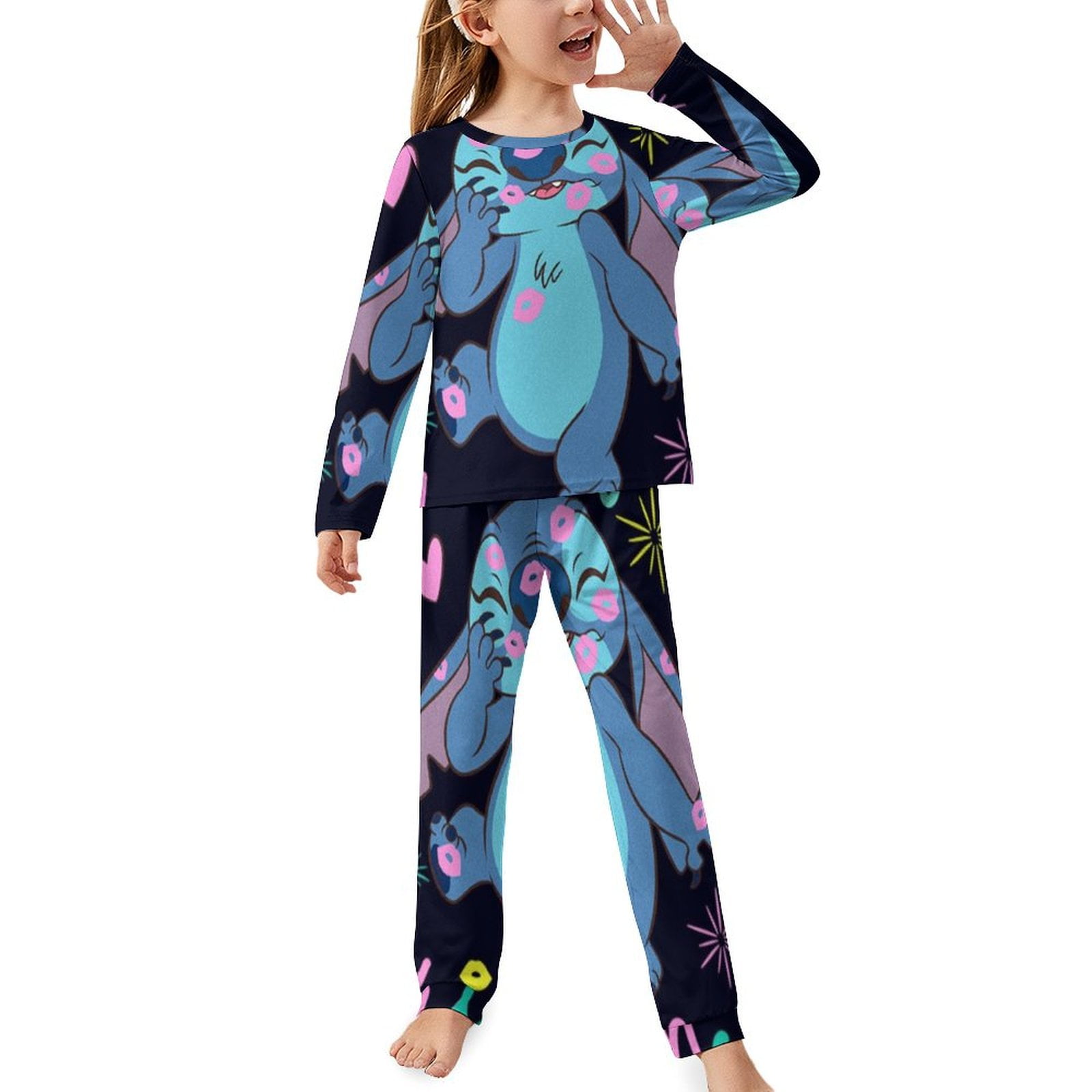 Stitch Pajamas Set for Gils Boys Kids Cute PJ Sets Stitch Merch ...