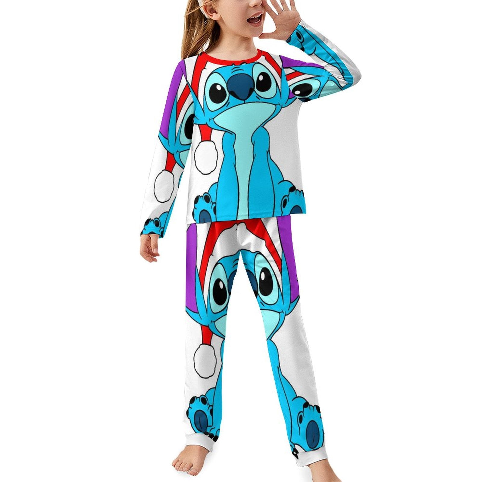 Stitch Pajamas Set for Gils Boys Kids Cute PJ Sets Stitch Merch ...