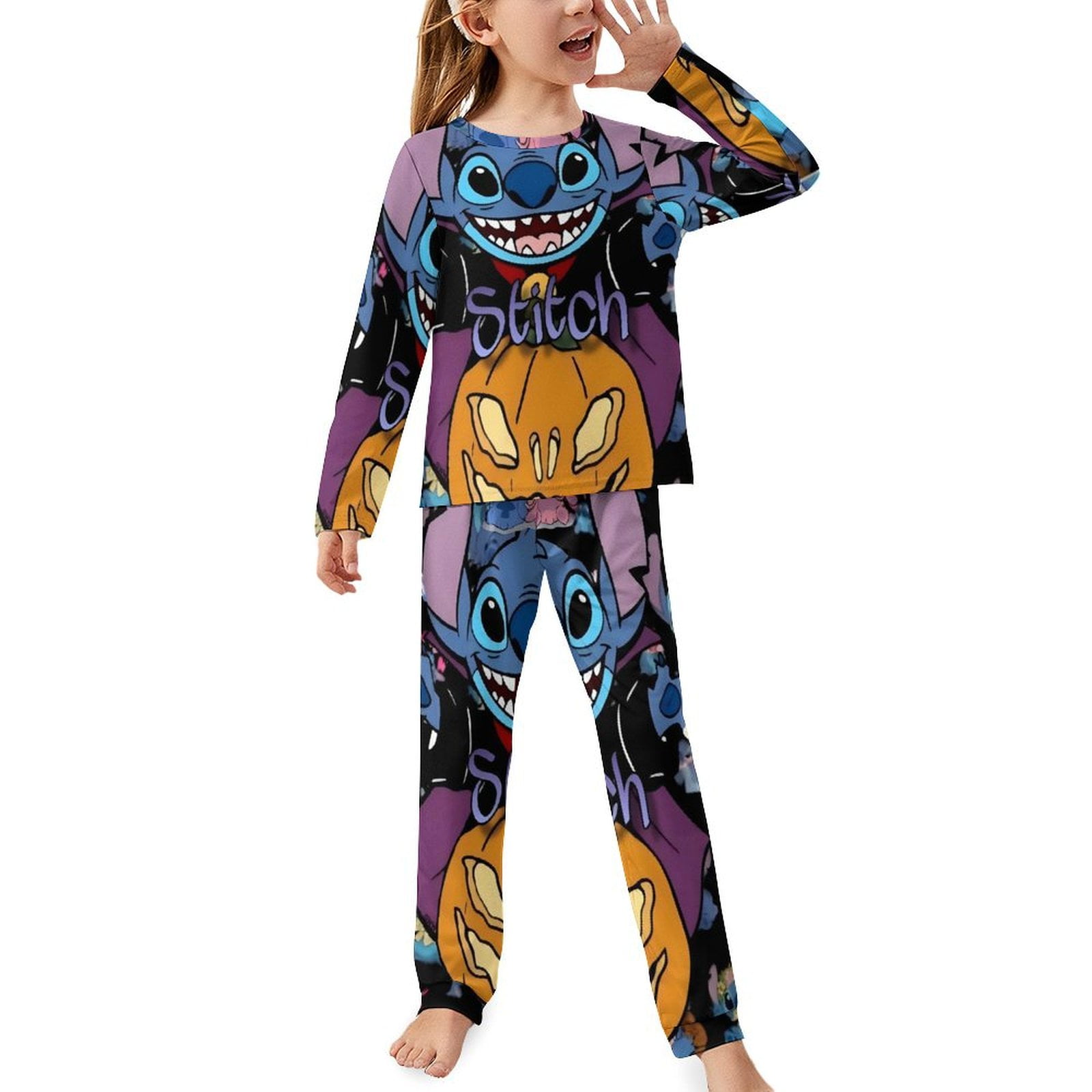 Stitch Pajamas Set for Gils Boys Kids Cute PJ Sets Stitch Merch ...
