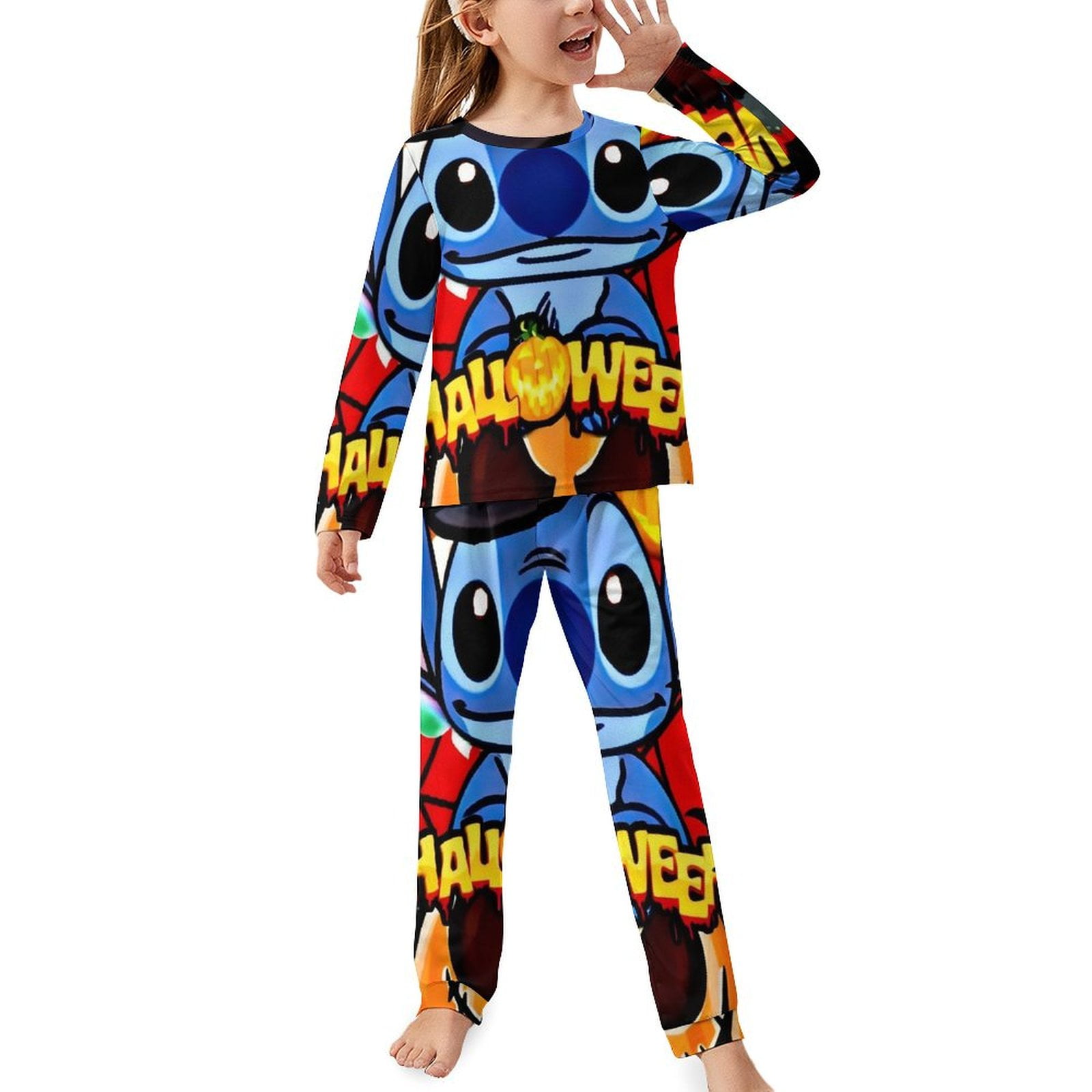 Stitch Pajamas Set for Gils Boys Kids Cute PJ Sets Stitch Merch ...