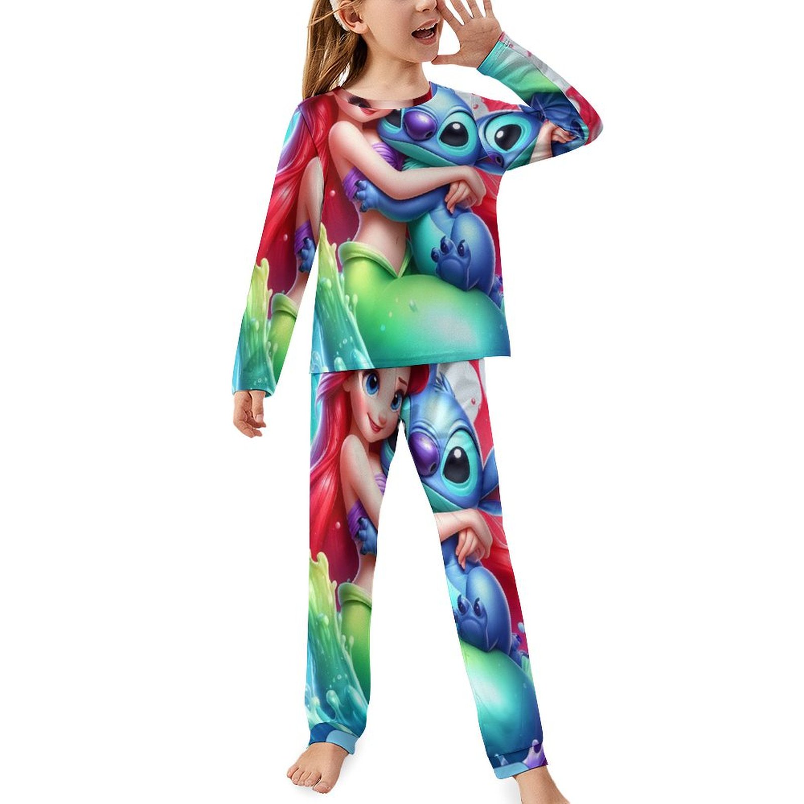 Stitch Pajamas Set for Gils Boys Kids Cute PJ Sets Stitch Merch ...