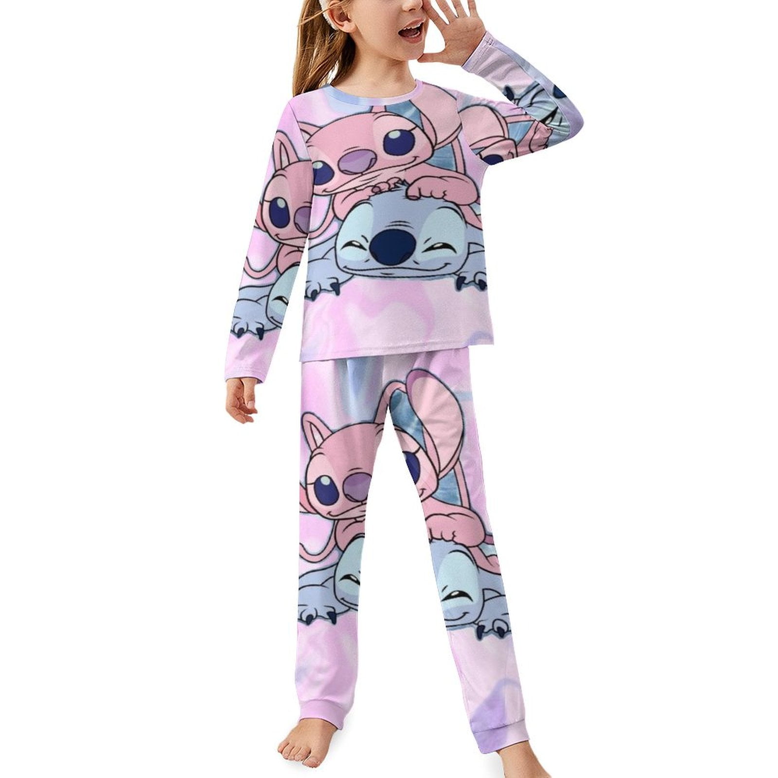 Stitch Pajamas Set for Gils Boys Kids Cute PJ Sets Stitch Merch ...