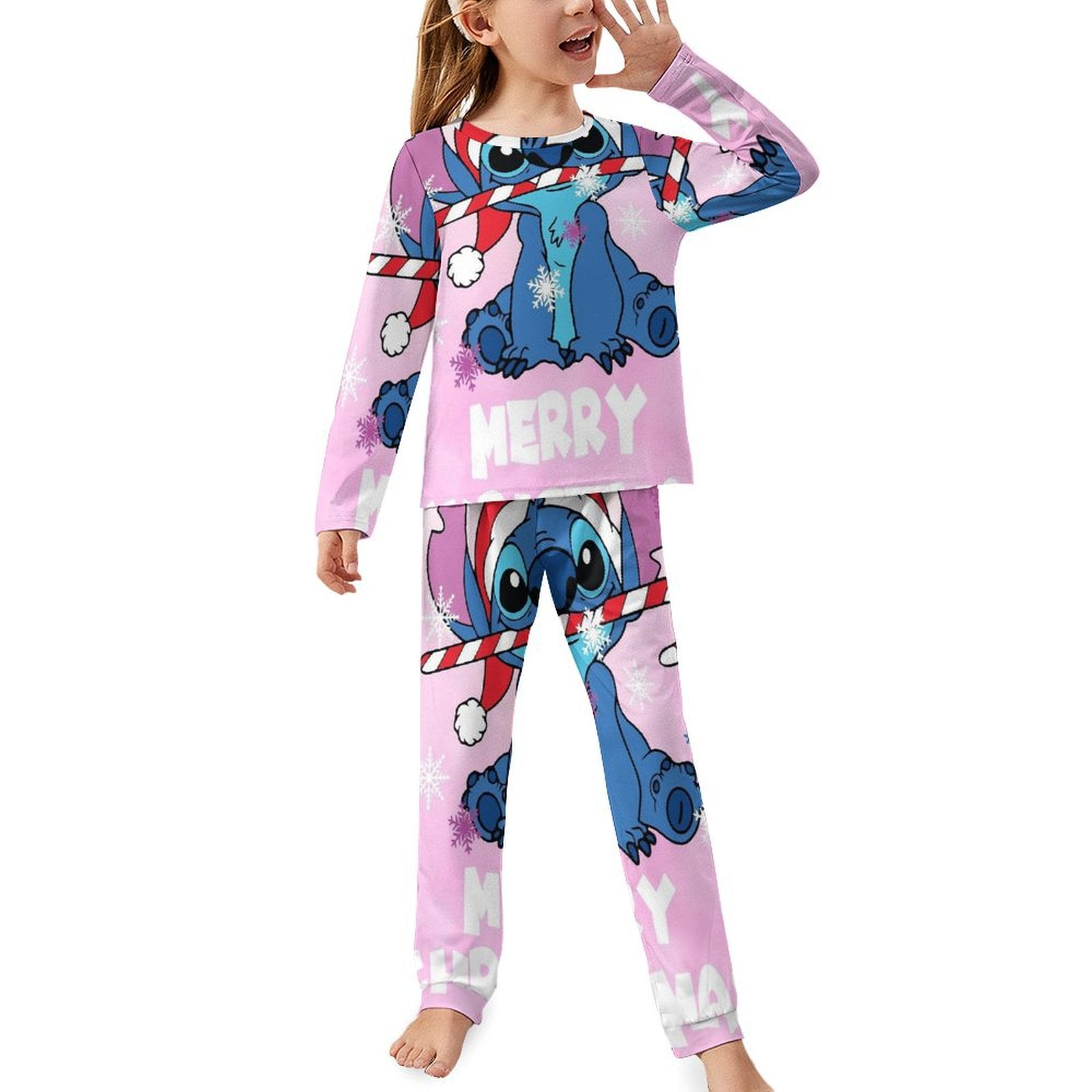 Stitch Pajamas Set for Gils Boys Kids Cute PJ Sets Stitch Merch ...