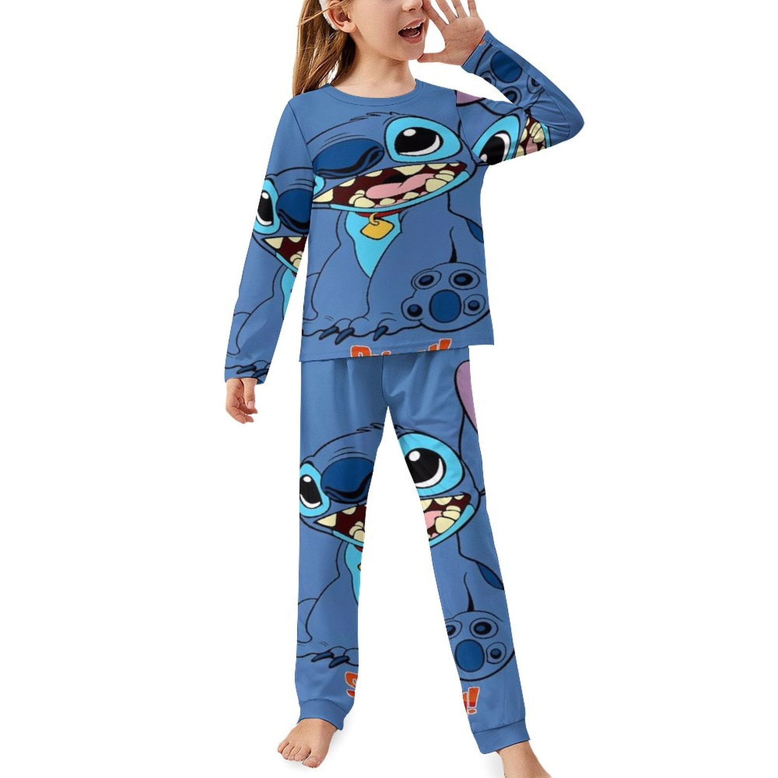 Stitch Pajamas Set for Gils Boys Kids Cute PJ Sets Stitch Merch ...