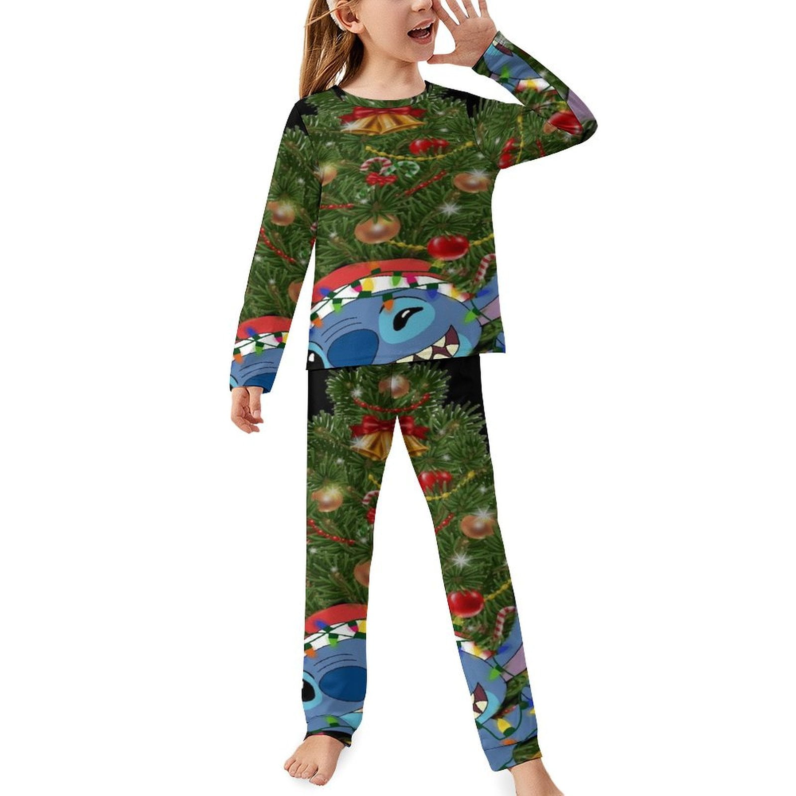 Stitch Pajamas Set for Gils Boys Kids Cute PJ Sets Stitch Merch ...