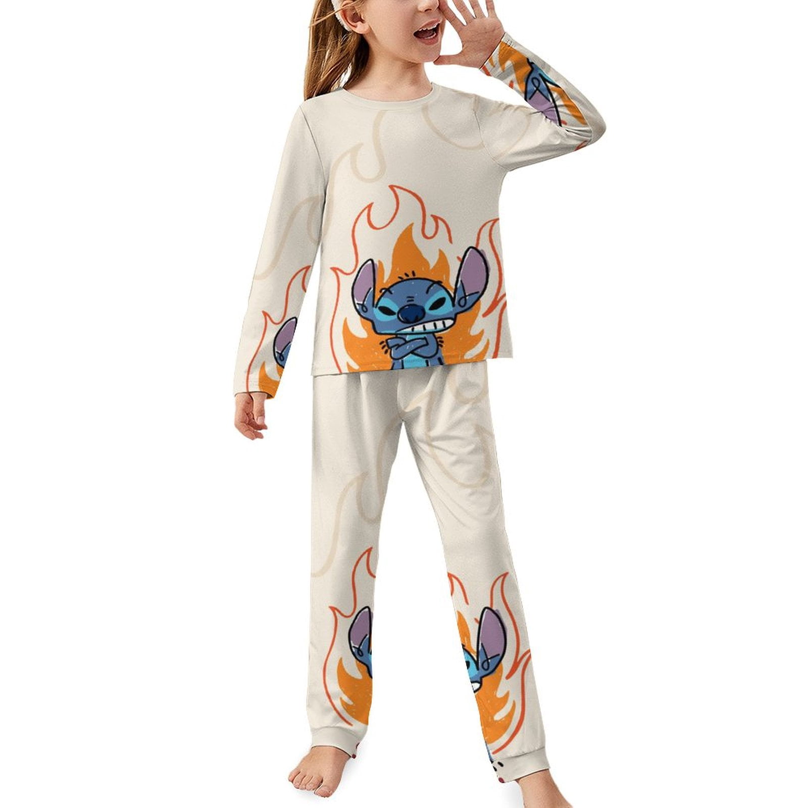 Stitch Pajamas Set for Gils Boys Kids Cute PJ Sets Stitch Merch ...