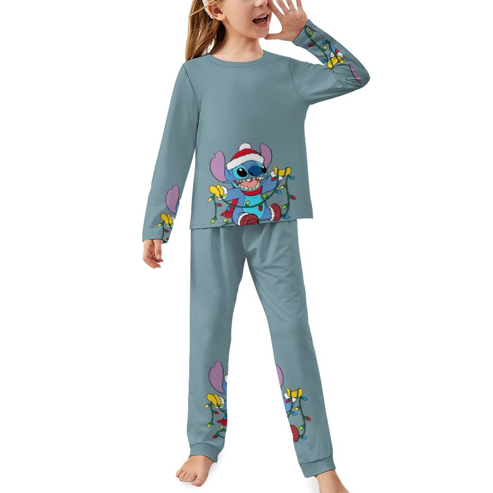 Stitch Pajamas Set for Gils Boys Kids Cute PJ Sets Stitch Merch ...