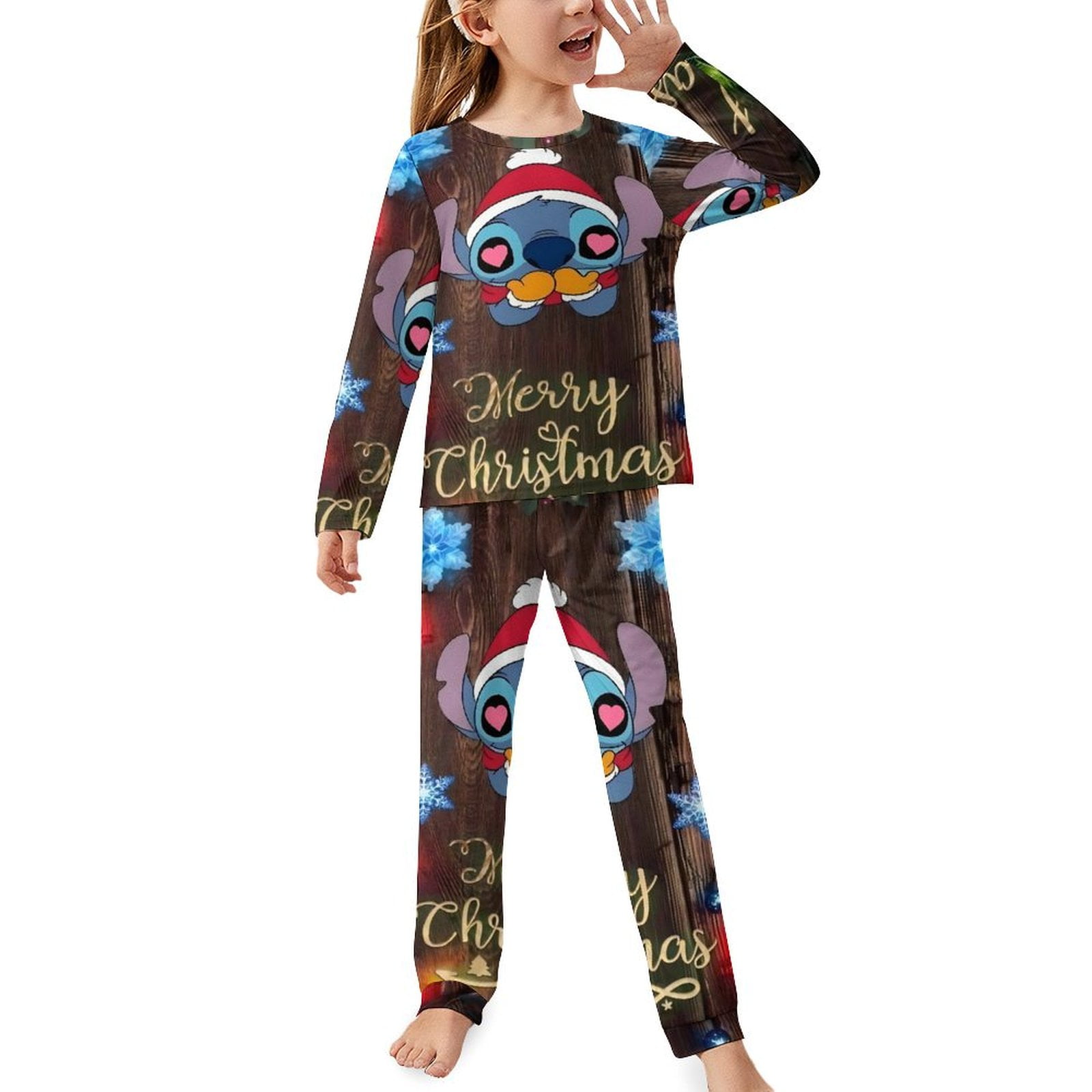 Stitch Pajamas Set for Gils Boys Kids Cute PJ Sets Stitch Merch ...