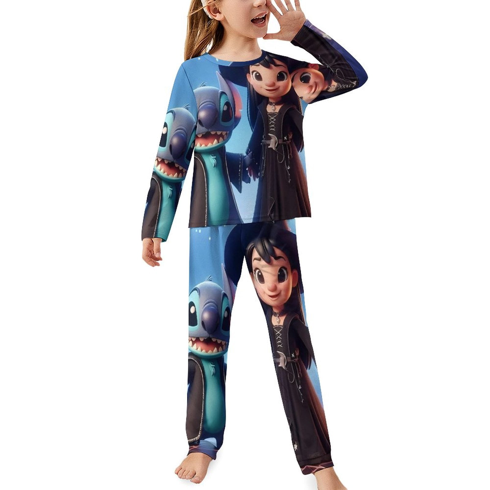 Stitch Pajamas Set for Gils Boys Kids Cute PJ Sets Stitch Merch ...