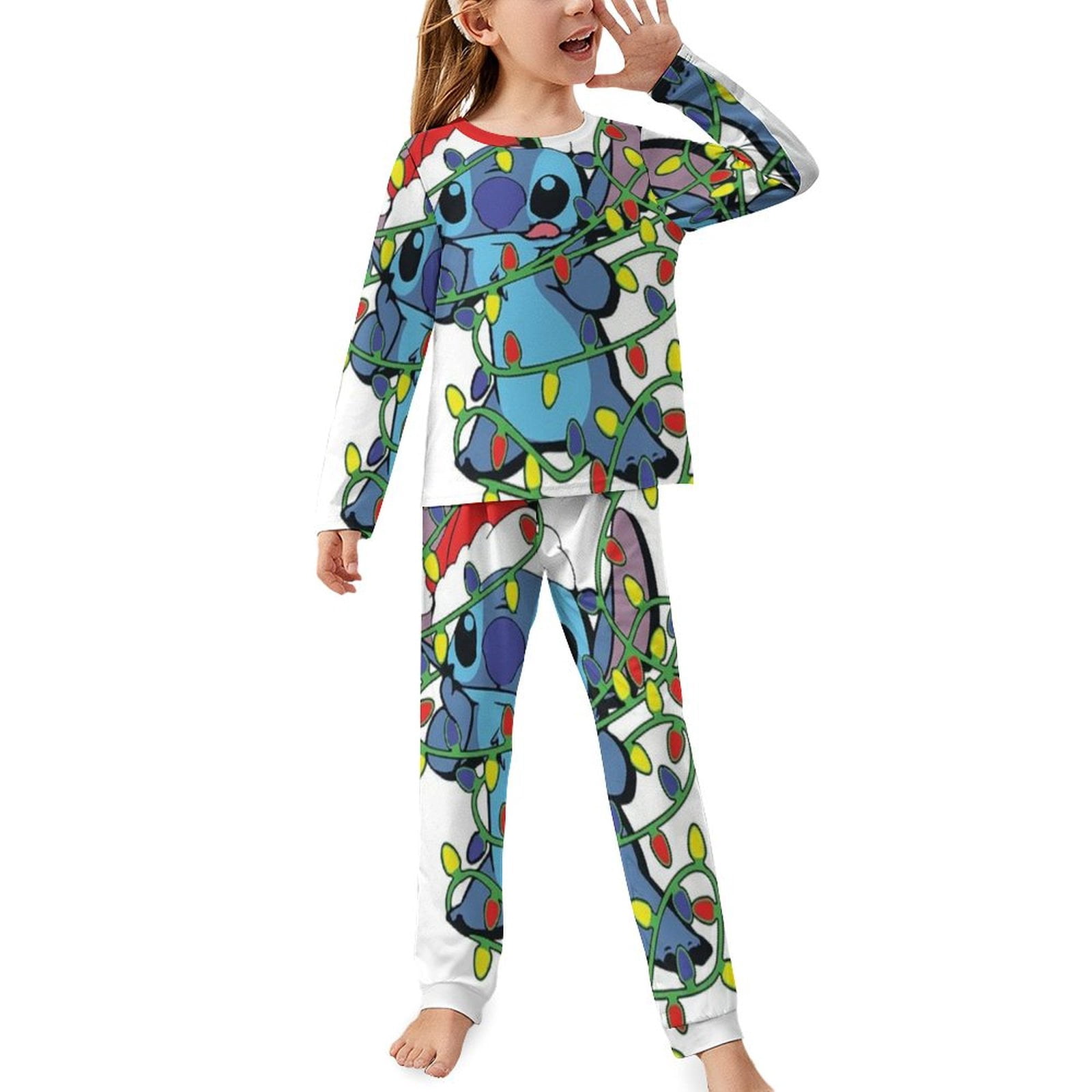 Stitch Pajamas Set for Gils Boys Kids Cute PJ Sets Stitch Merch ...