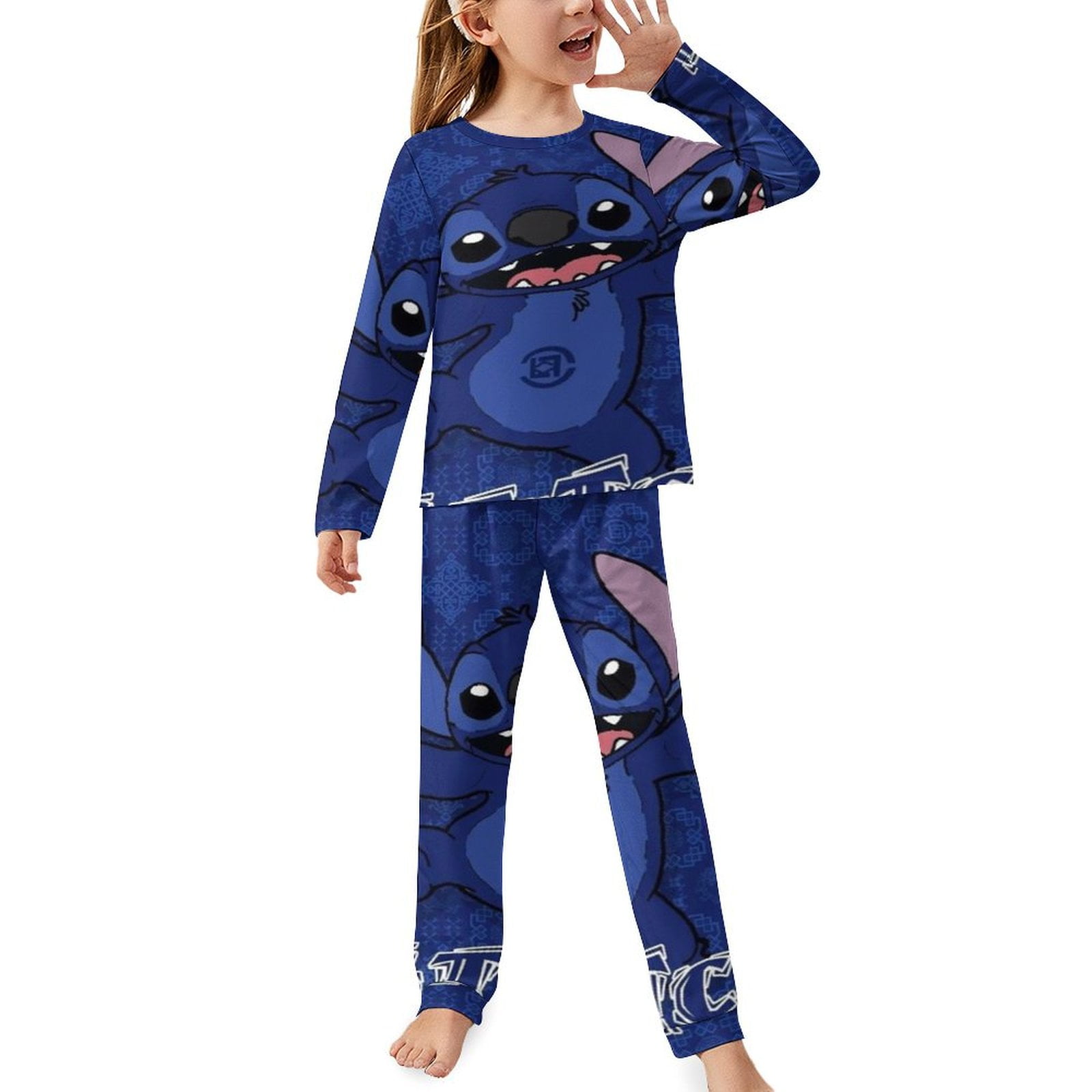 Stitch Pajamas Set for Gils Boys Kids Cute PJ Sets Stitch Merch ...