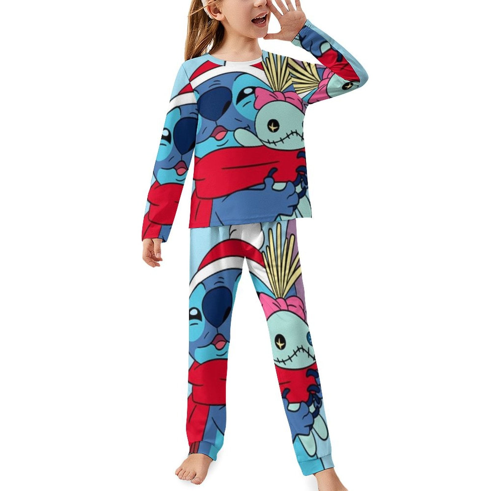 Stitch Pajamas Set for Gils Boys Kids Cute PJ Sets Stitch Merch ...
